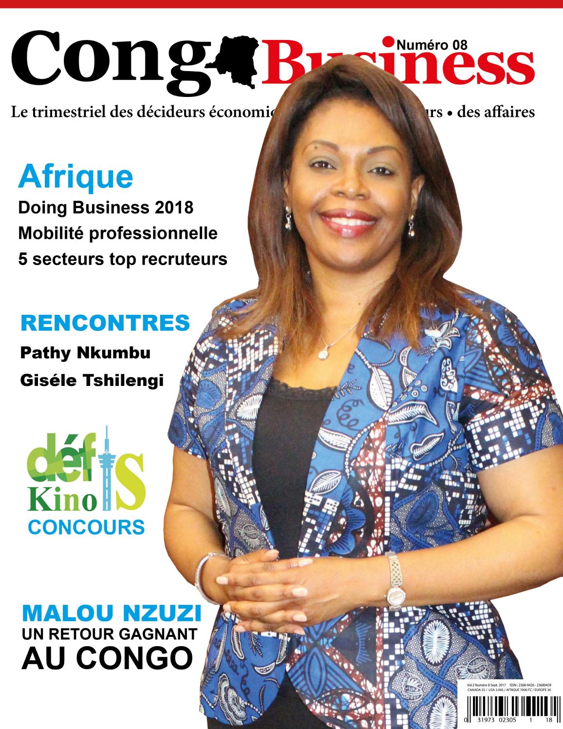 MAGAZINE CONGO BUSINESS NUMÉRO 8 by LARRY GLOBAL MEDIA - Issuu
