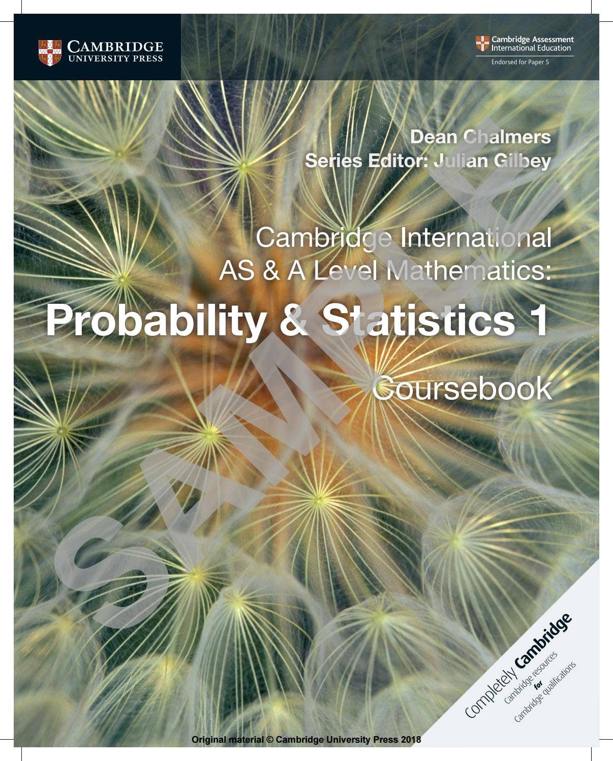 Preview Cambridge International AS & A Level Mathematics: Probability ...