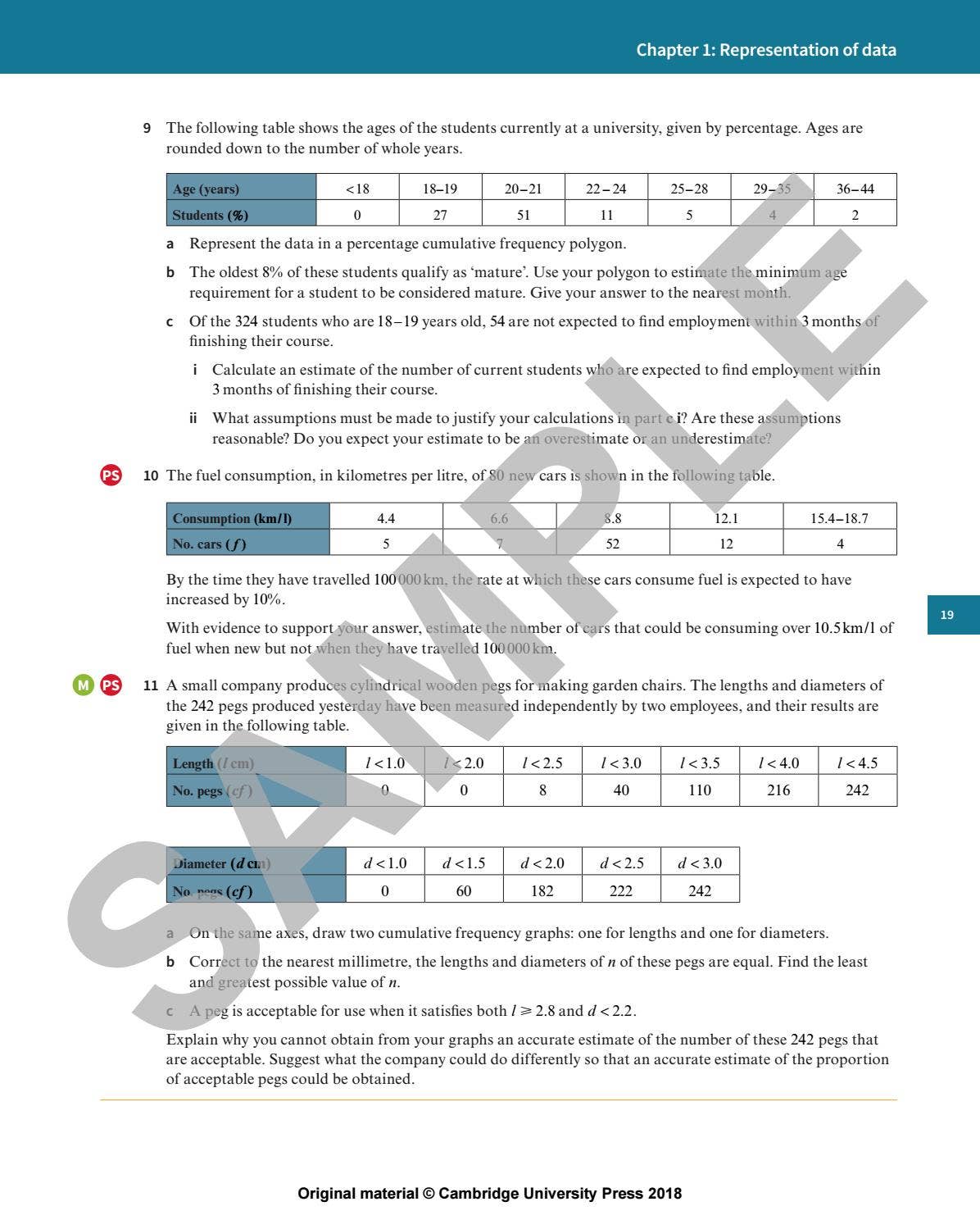 Preview Cambridge International AS & A Level Mathematics: Probability ...