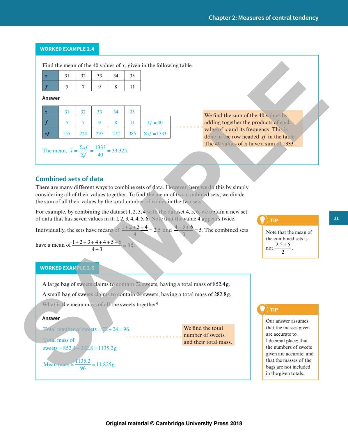 Preview Cambridge International AS & A Level Mathematics: Probability ...