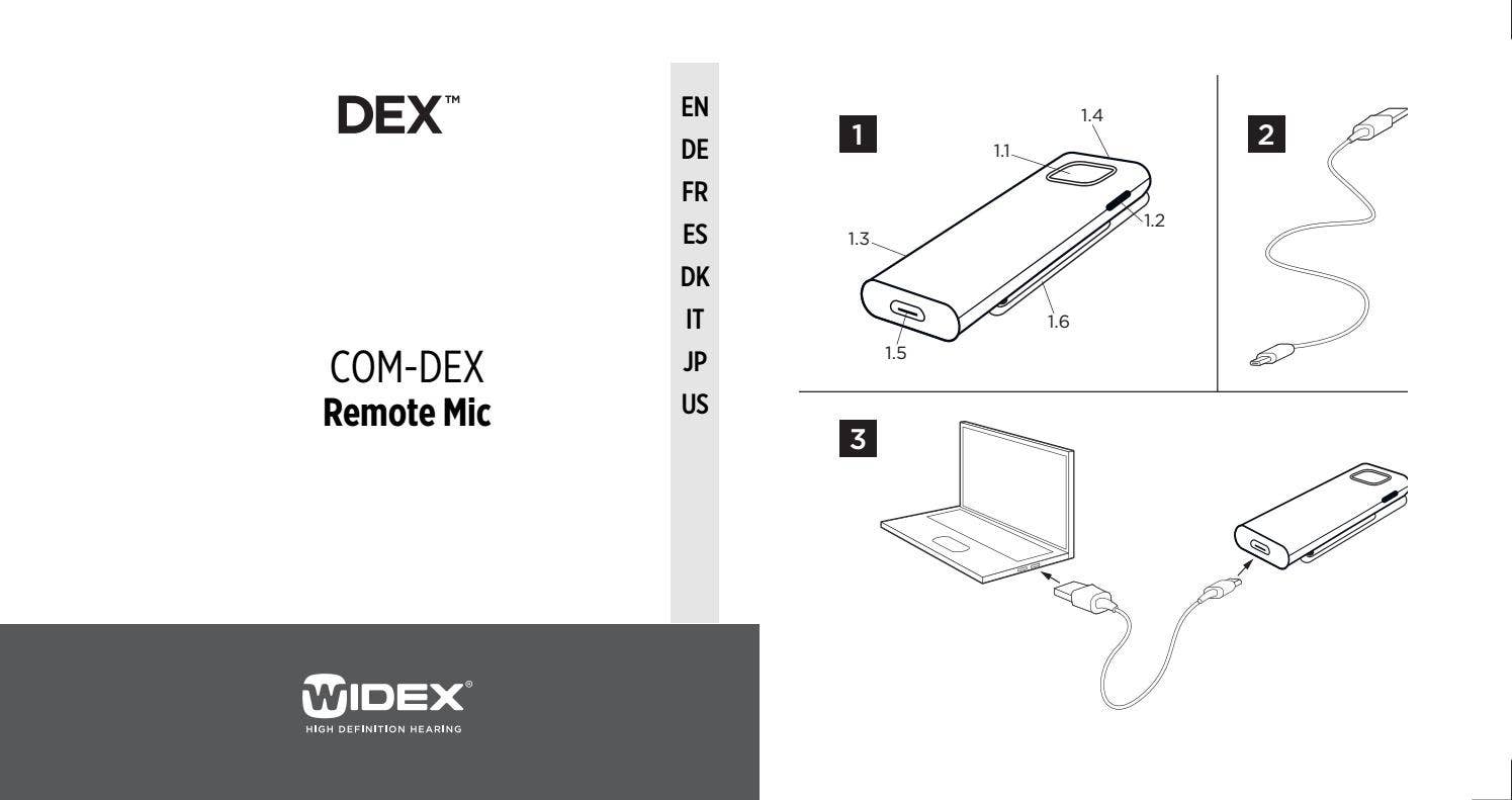 CIB369 _0716_COM-DEX Remote Mic Instruction Booklet by Widex USA - Issuu