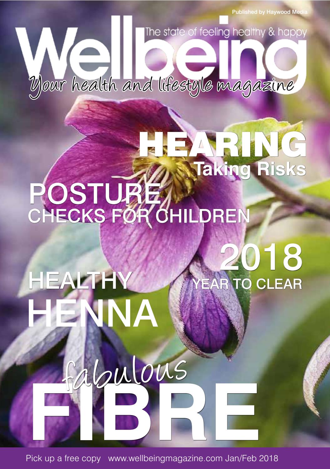 Wellbeing Magazine January 2018 by Haywood Media - Issuu