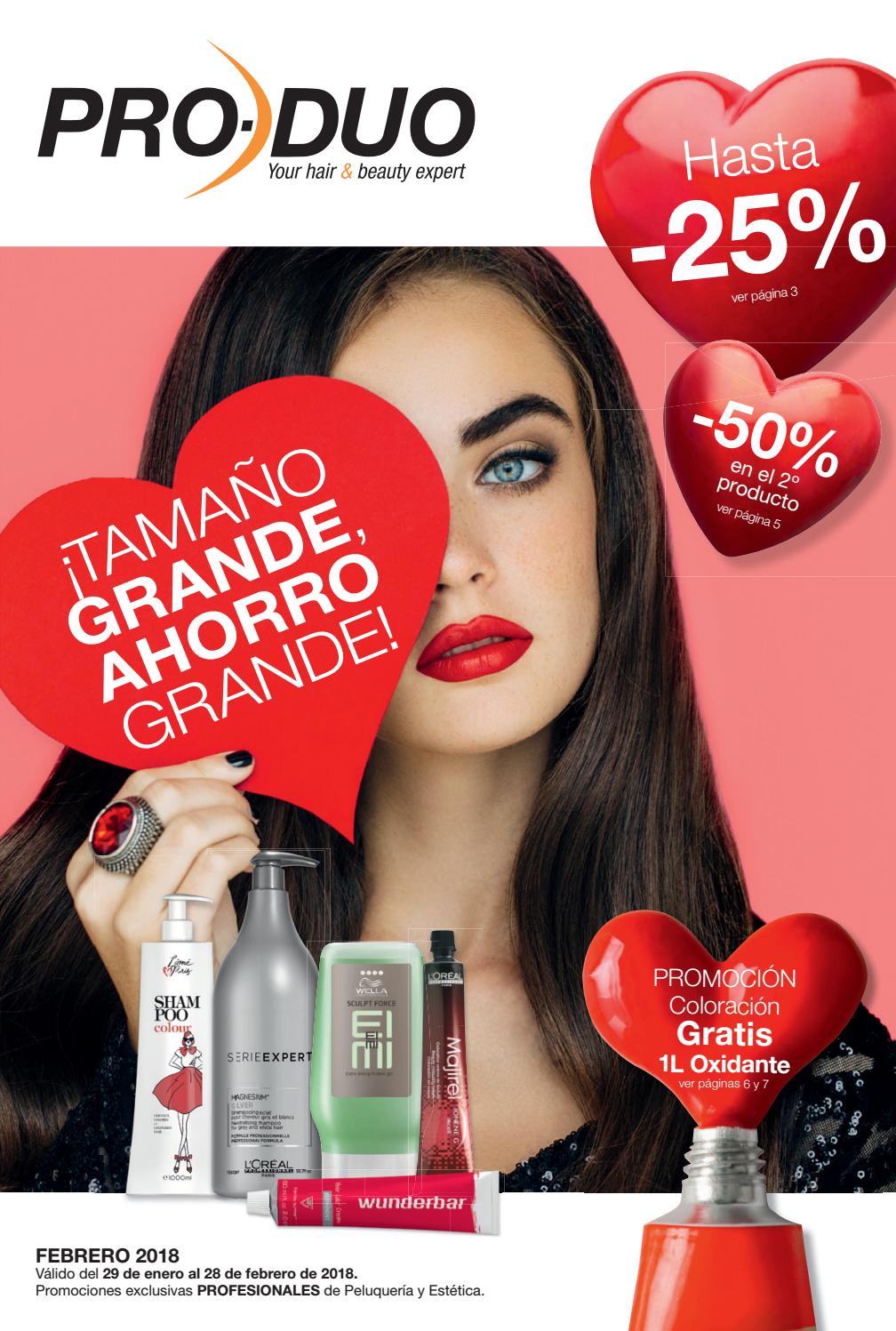 Pro-Duo - Promociones Febrero 2018 - España by Sally Europe - Issuu