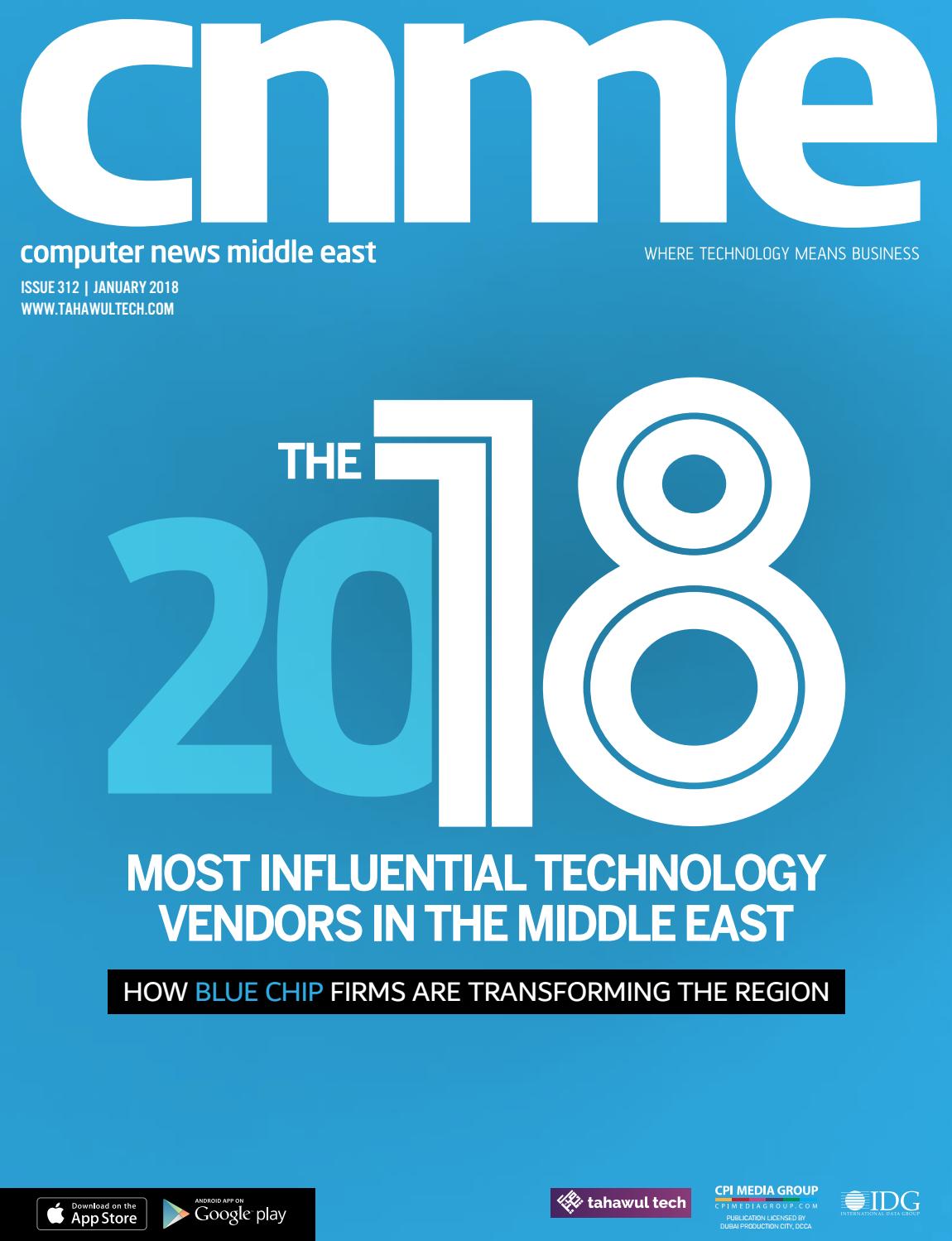 Computer News Middle East January 2018 by Computernews Middle East - Issuu