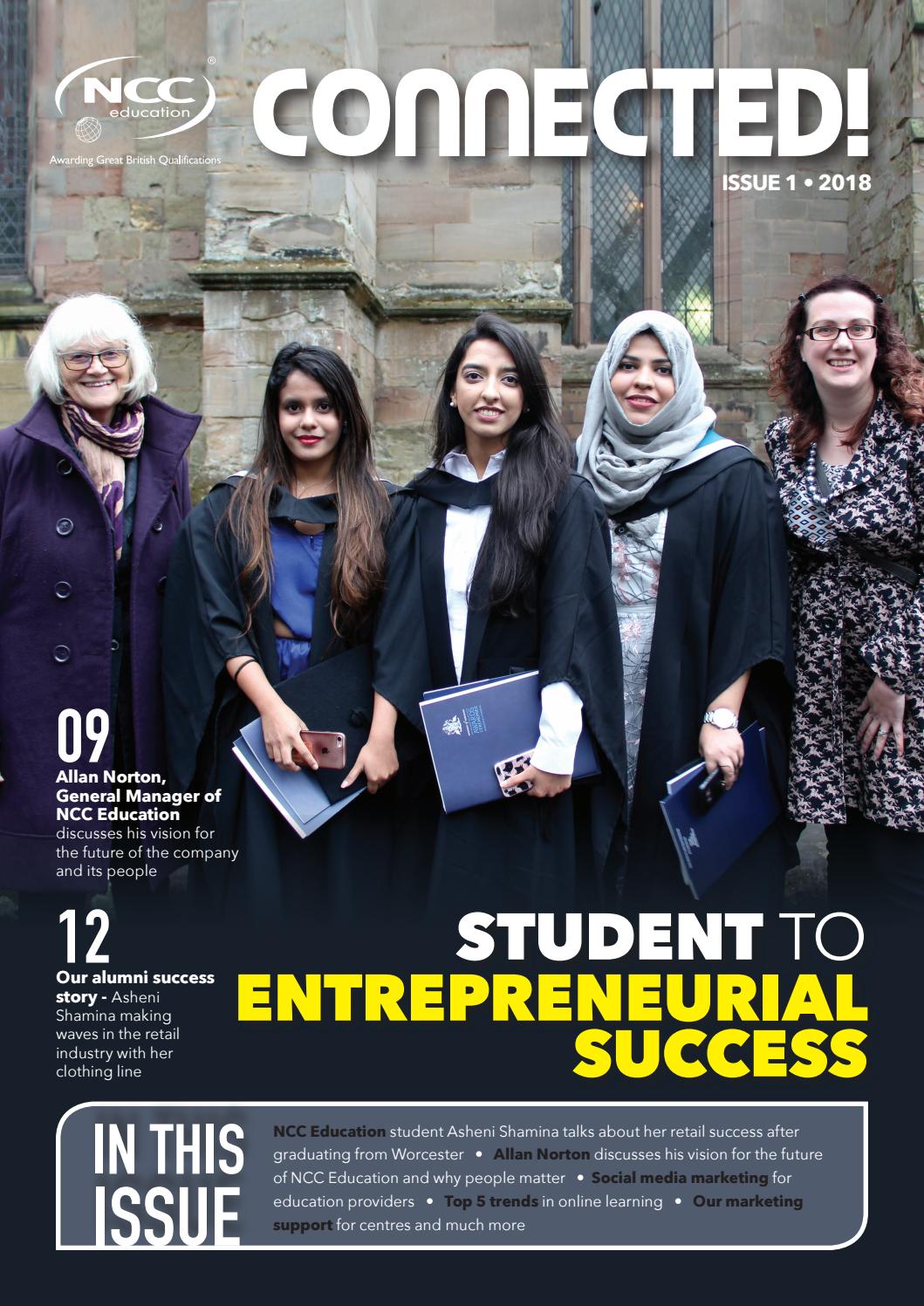 CONNECTED Magazine First Edition 2018 by NCC Education - Issuu