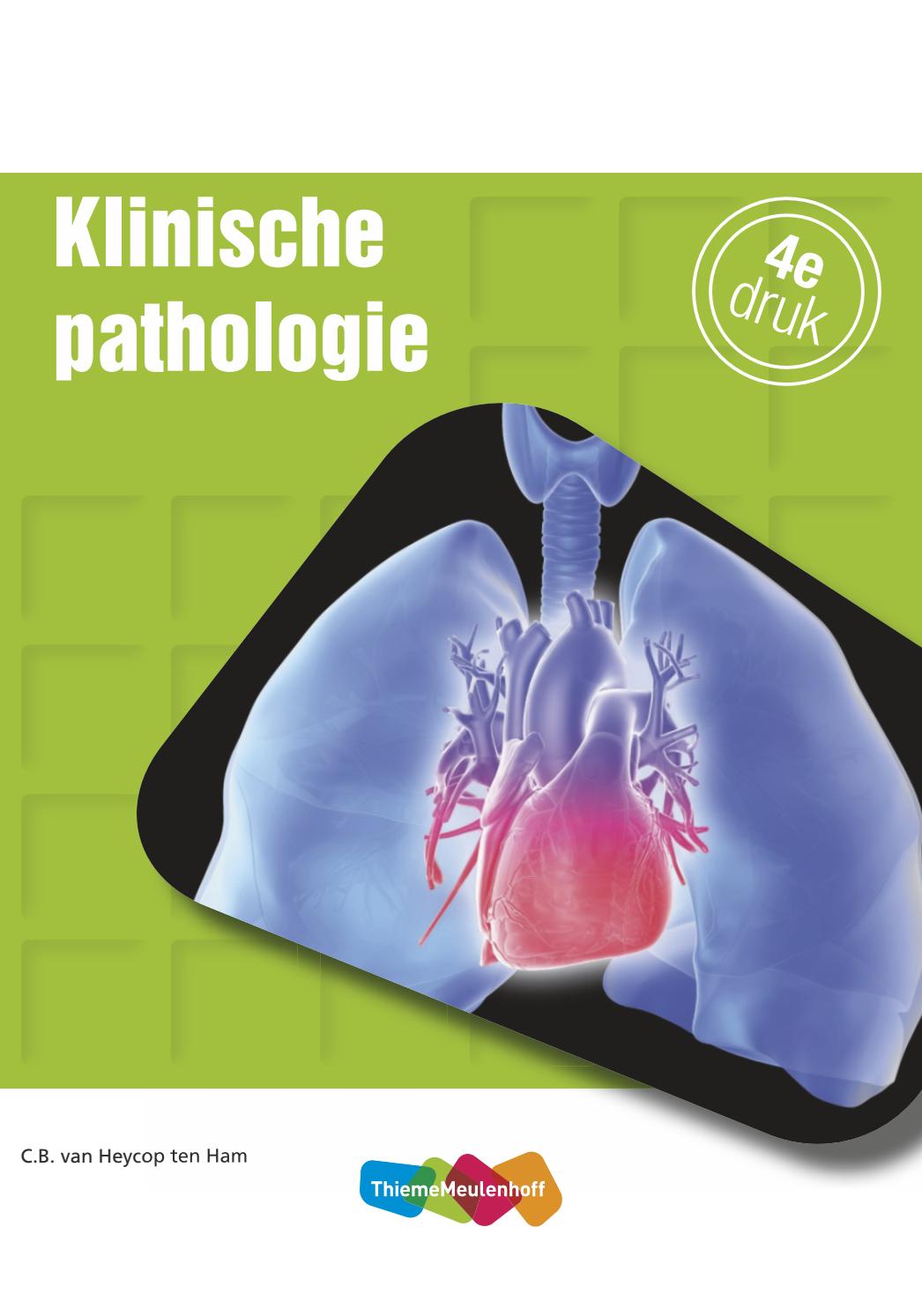 Klinische pathologie 4e druk by ThiemeMeulenhoff - Issuu