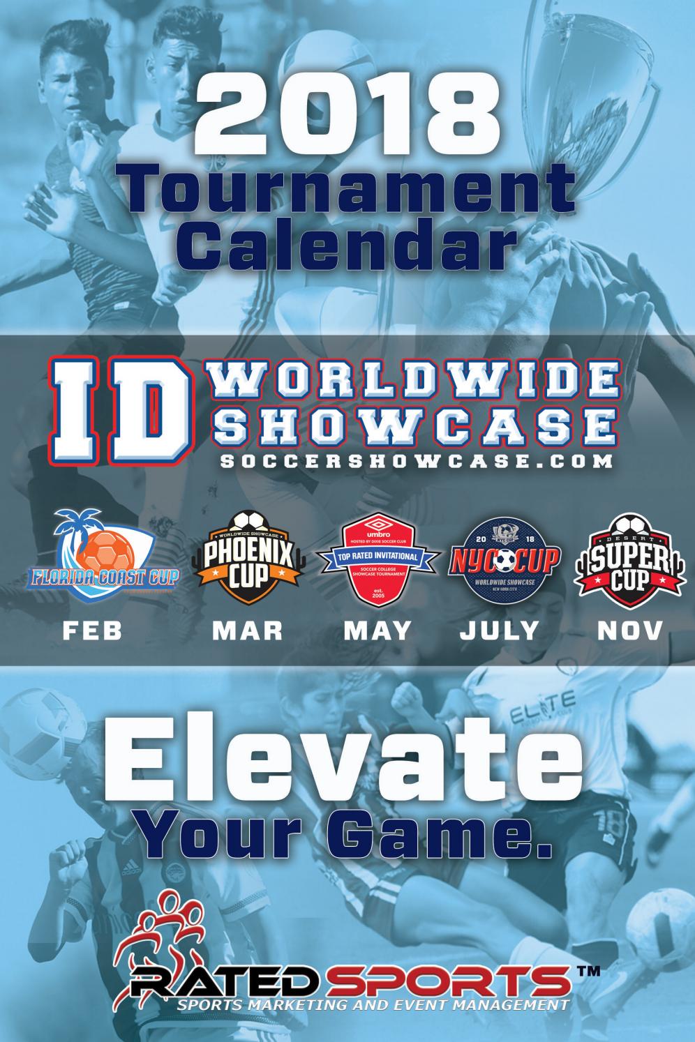 2018 Worldwide Showcase Soccer Tournaments by Rated Sports - Issuu