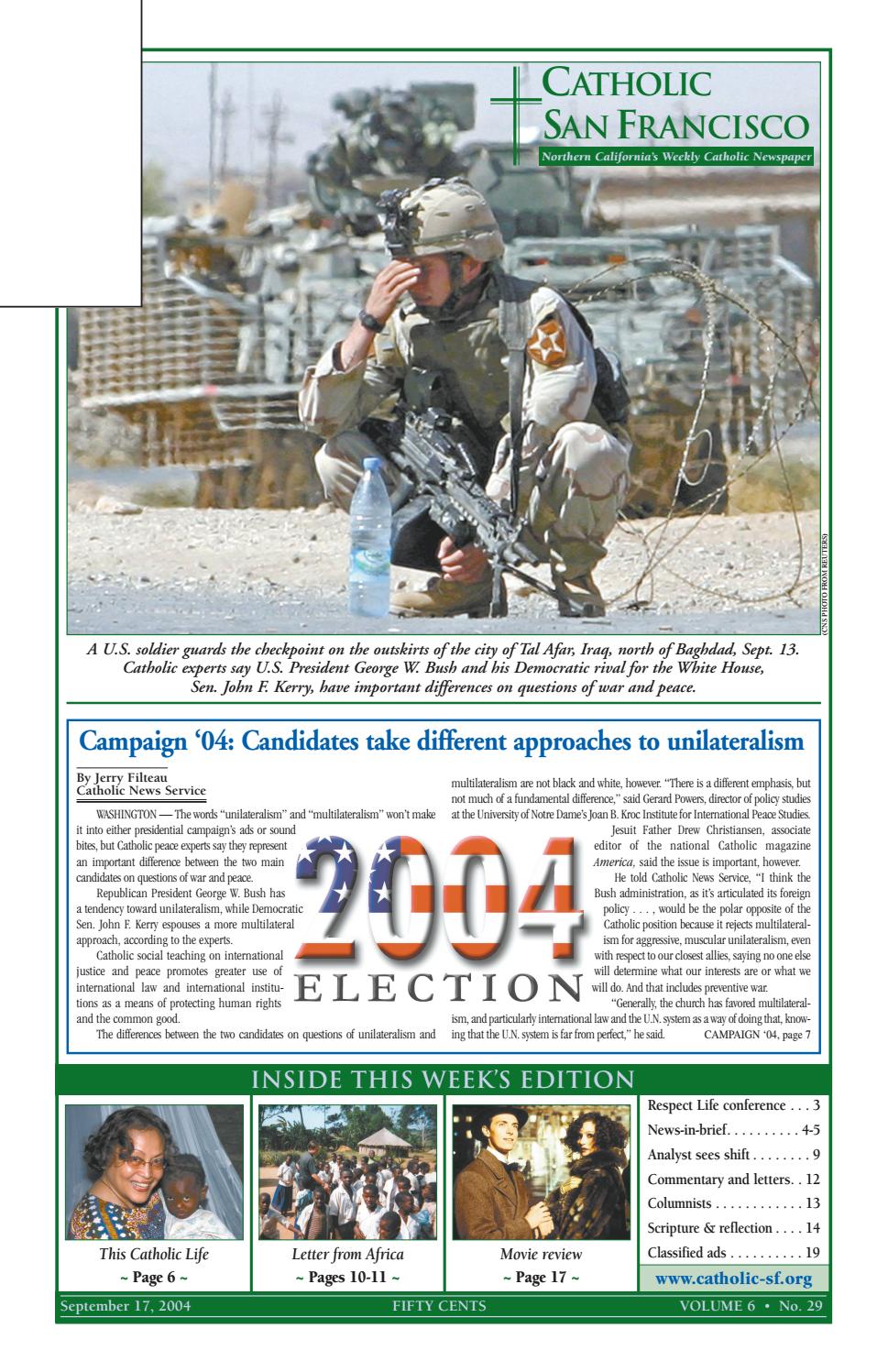September 17, 2004 by Catholic San Francisco - Issuu
