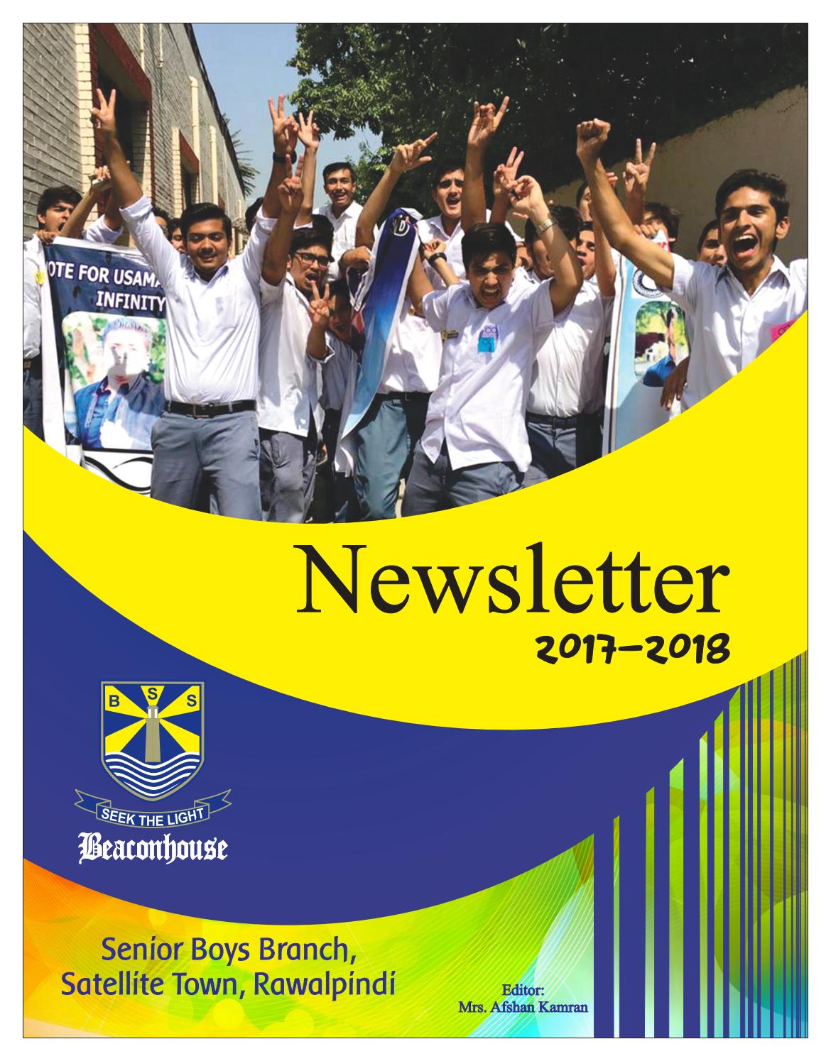 Newsletter 1st Term 2017-18 by Beaconhouse - Issuu