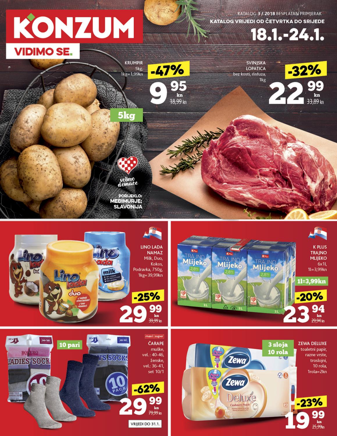 Konzum katalog 3 (18.1. - 24.1.) by Konzum - Issuu