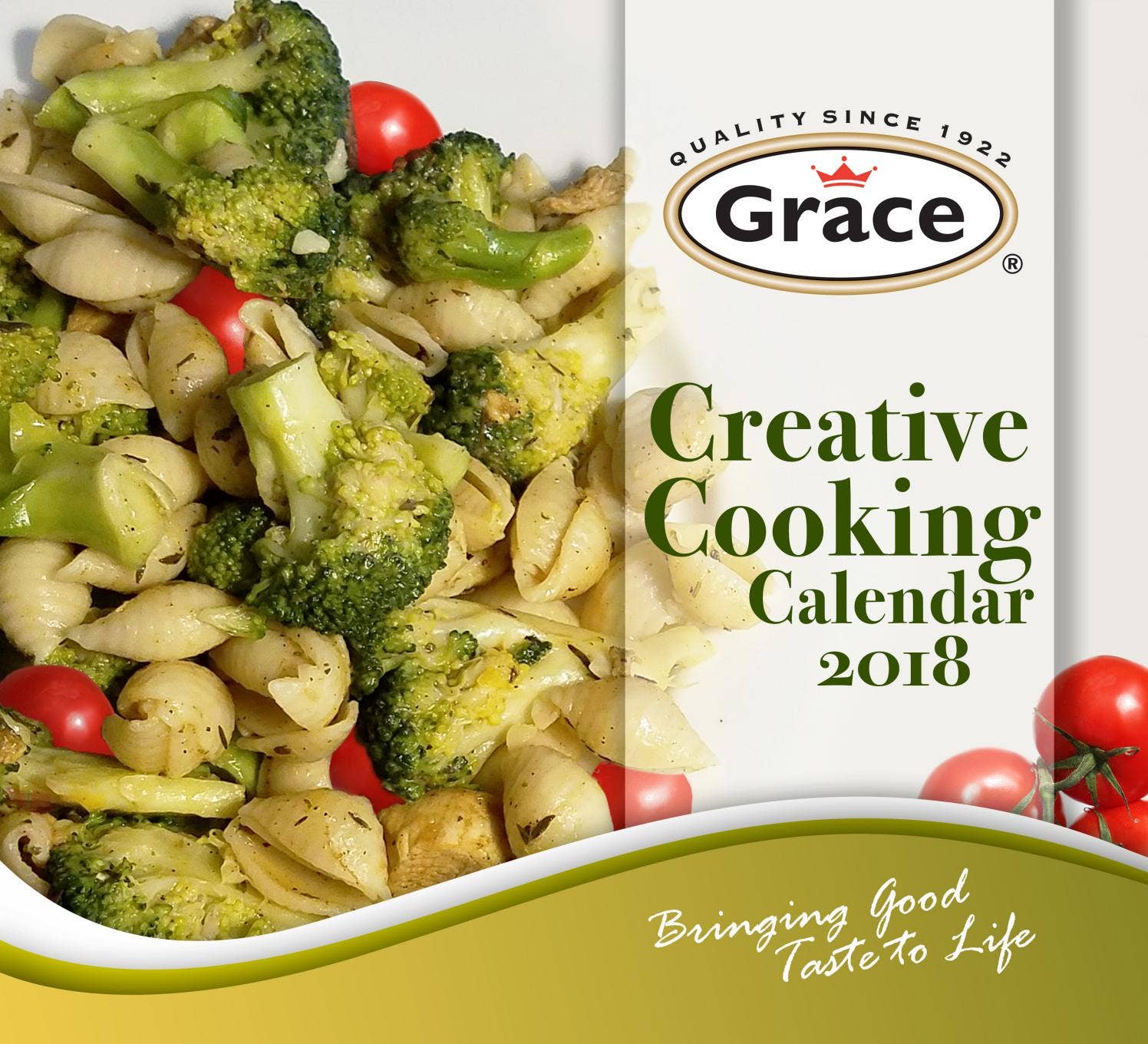 Grace Creative Cooking Calendar 2018 by Loskot Studios - Issuu