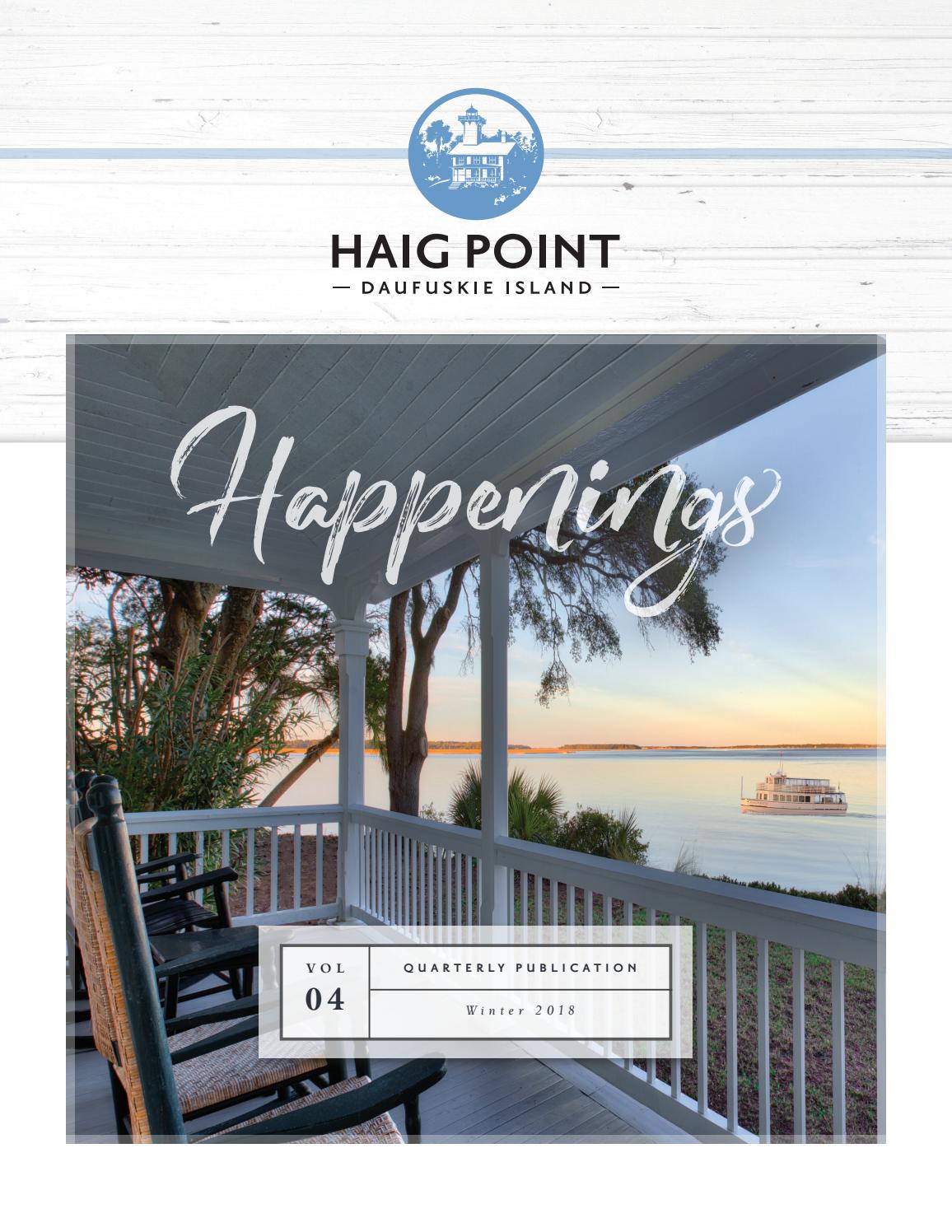 January Happenings by Haig Point Club and Community Association - Issuu