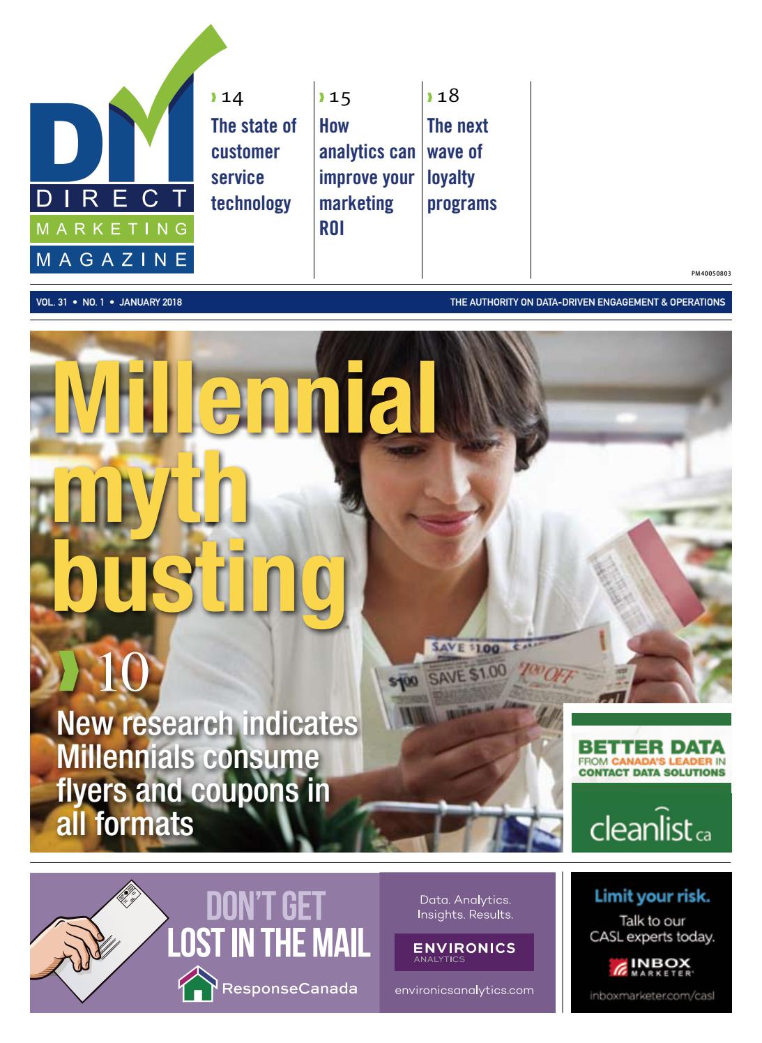 Direct Marketing Magazine January 2018 by Lloydmedia Inc - Issuu