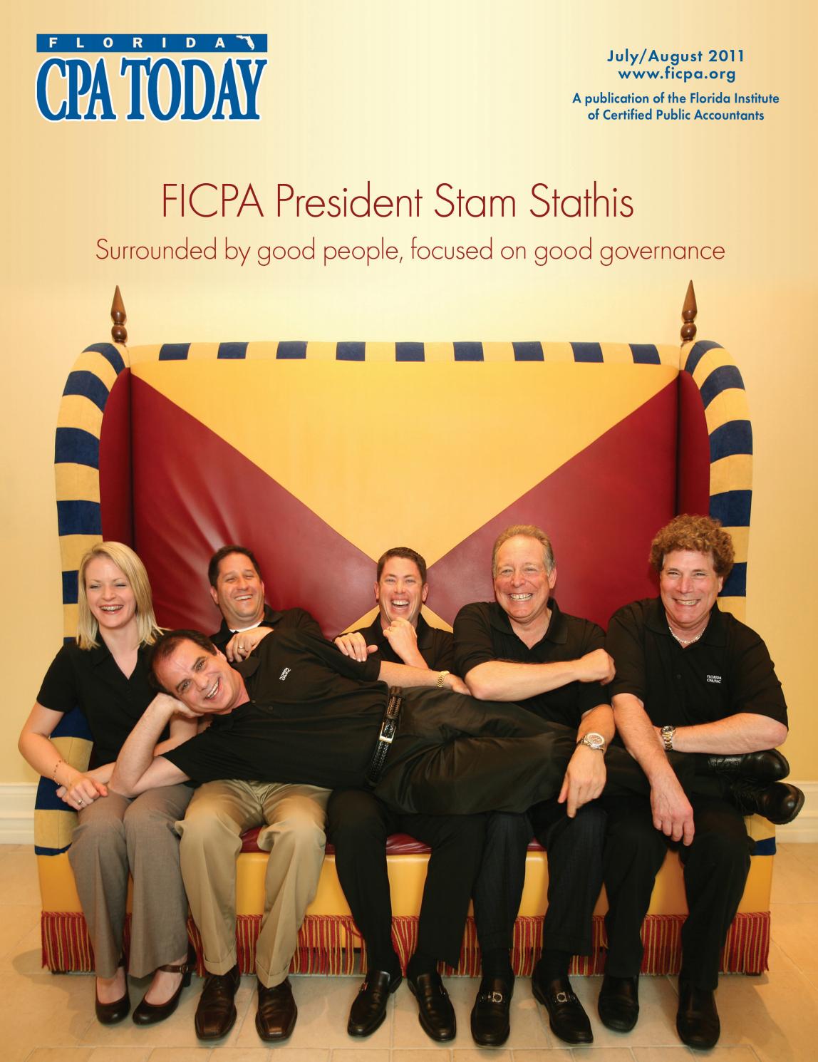 July/August 2011 - Florida CPA Today | Volume 27, Number 4 by Florida ...