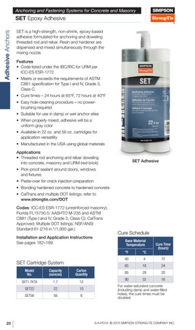 Simpson Strong Tie Catalog by Ram Tool Construction Supply Co. - Issuu