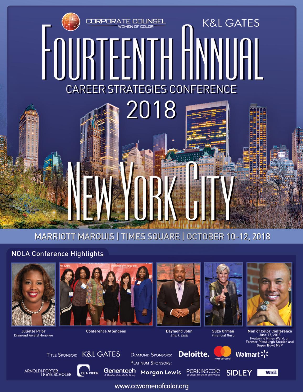 2017 Post Conference Magazine by Corporate Counsel Women of Color - Issuu