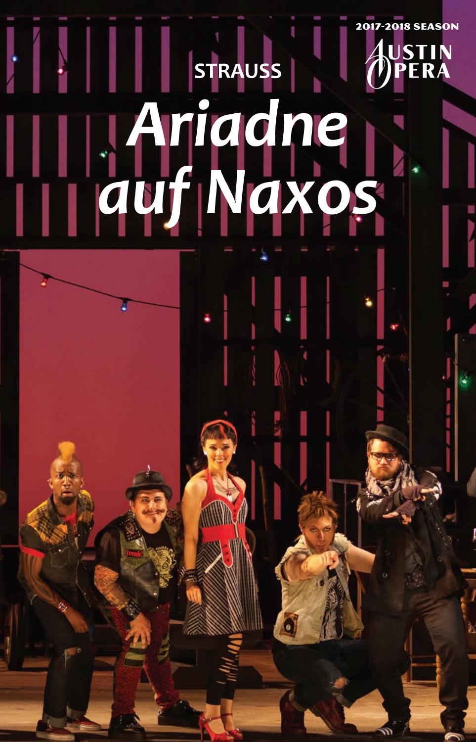 Austin Lyric Opera- Ariadne auf Naxos by Performing Arts Programs, Inc ...