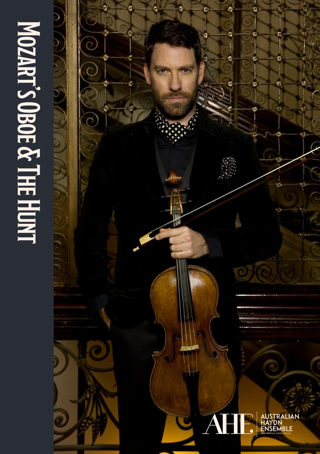 AHE Program notes - Mozart's Oboe and the Hunt. Program 3 2017 by ...