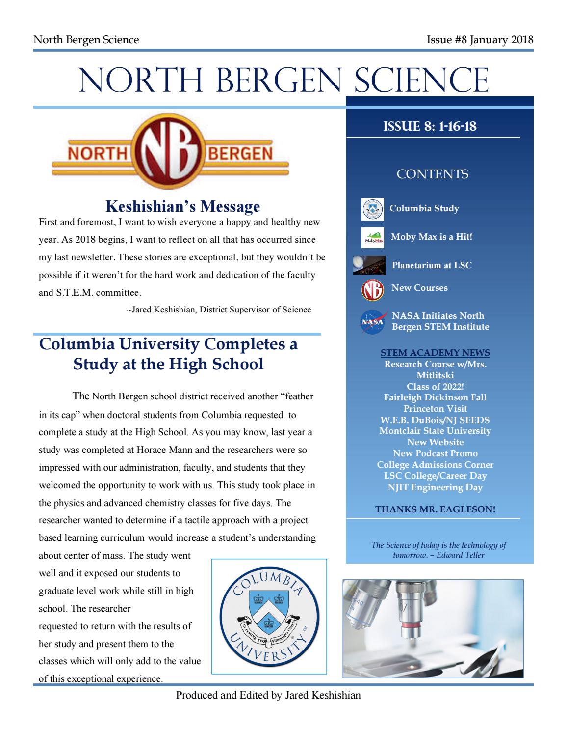 Science newsletter8 finaljksspnh by Science News - Issuu