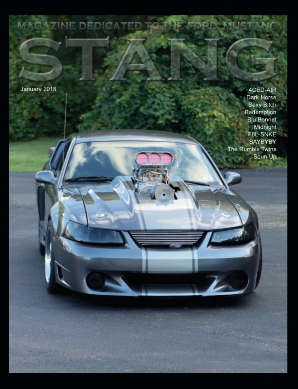 STANG Magazine January 2018 by STANG Magazine - Issuu