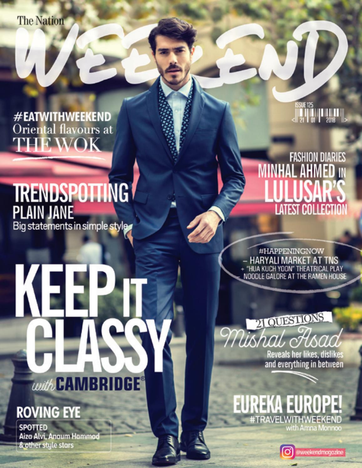 Weekend magazine 21 january, 2017 by Weekend - Issuu