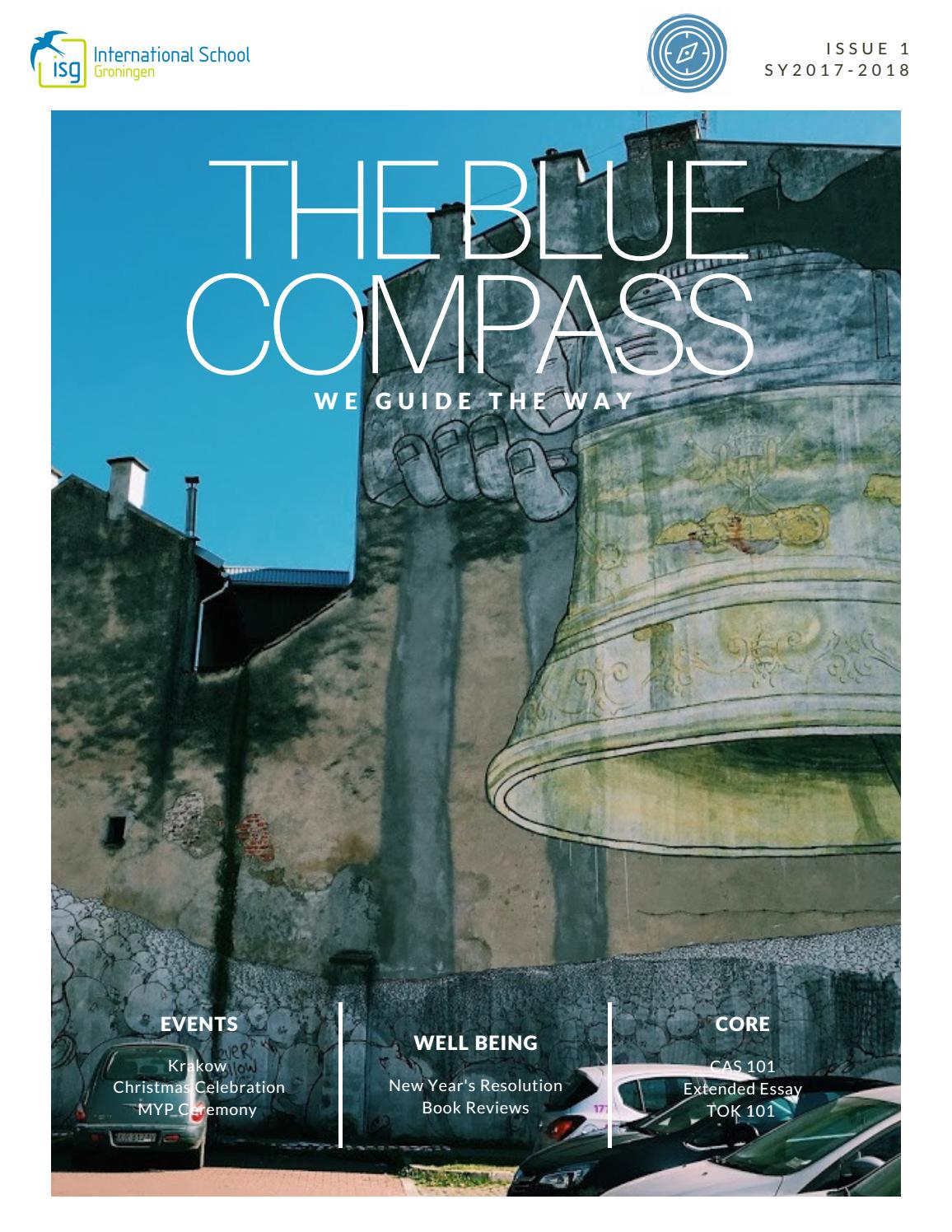 The blue compass issue 1 by ISGroningen - Issuu