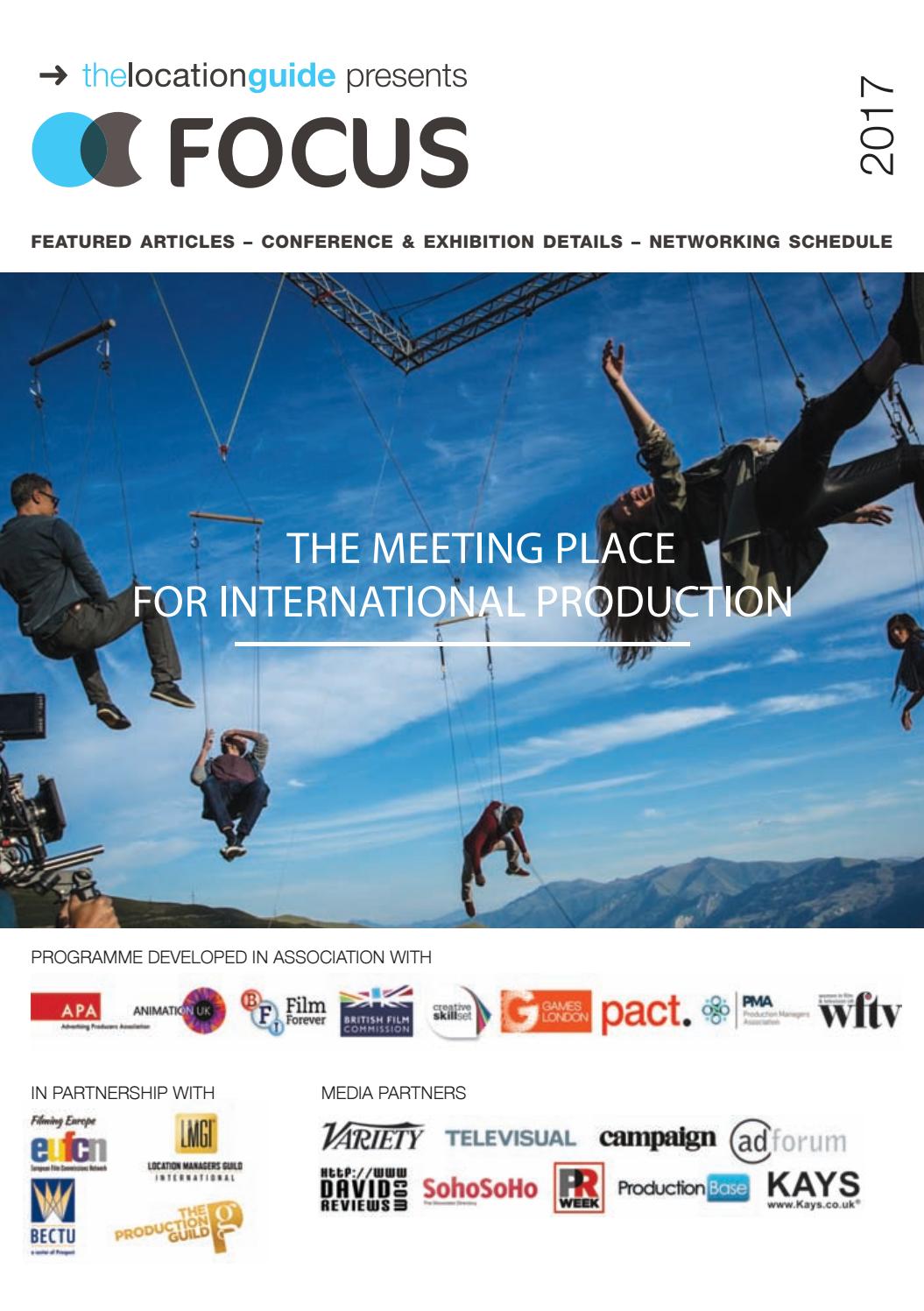 FOCUS 2017 Magazine by The Location Guide - Issuu