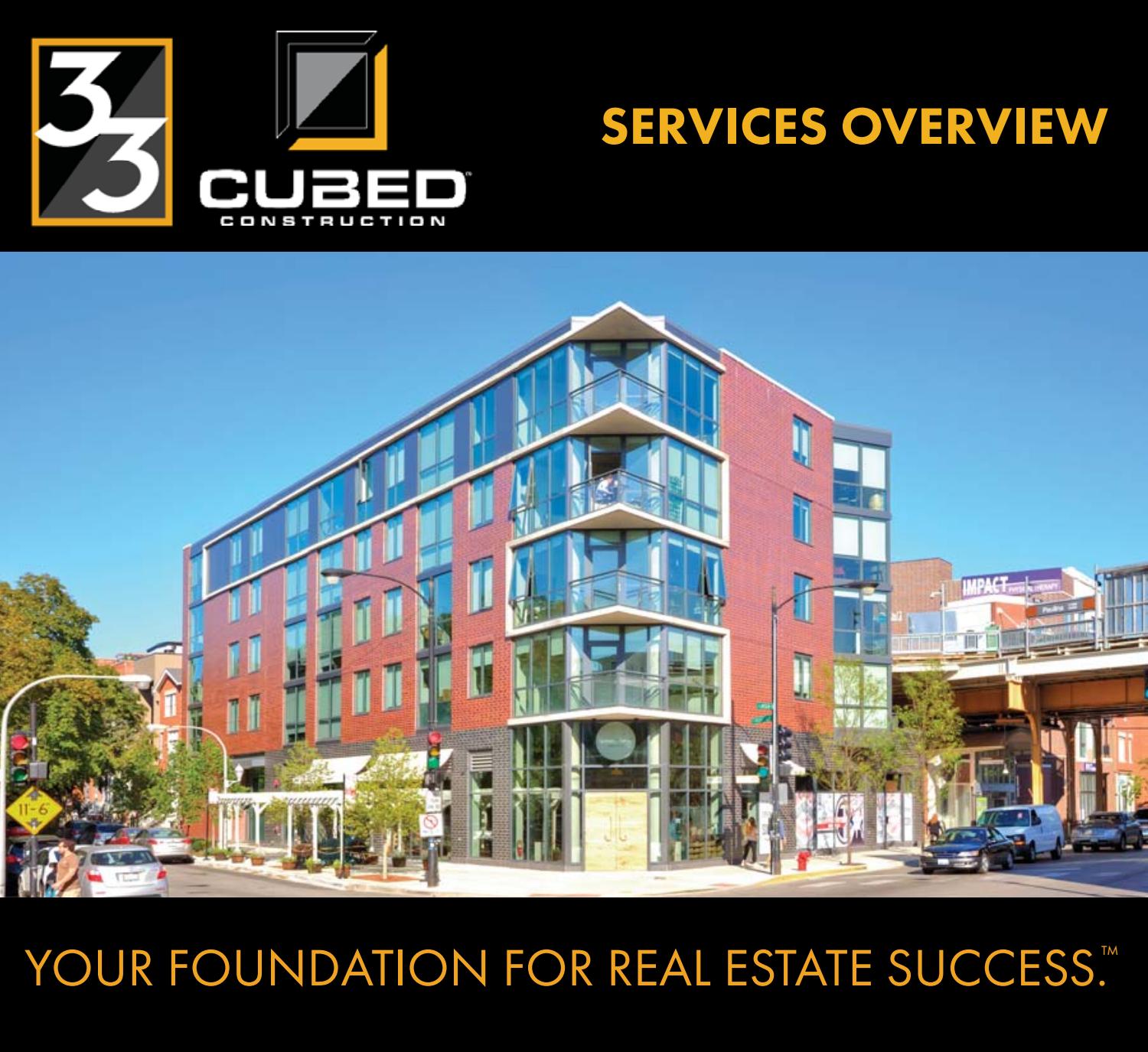 33 & Cubed Construction Services Overview by 33 Realty - Issuu