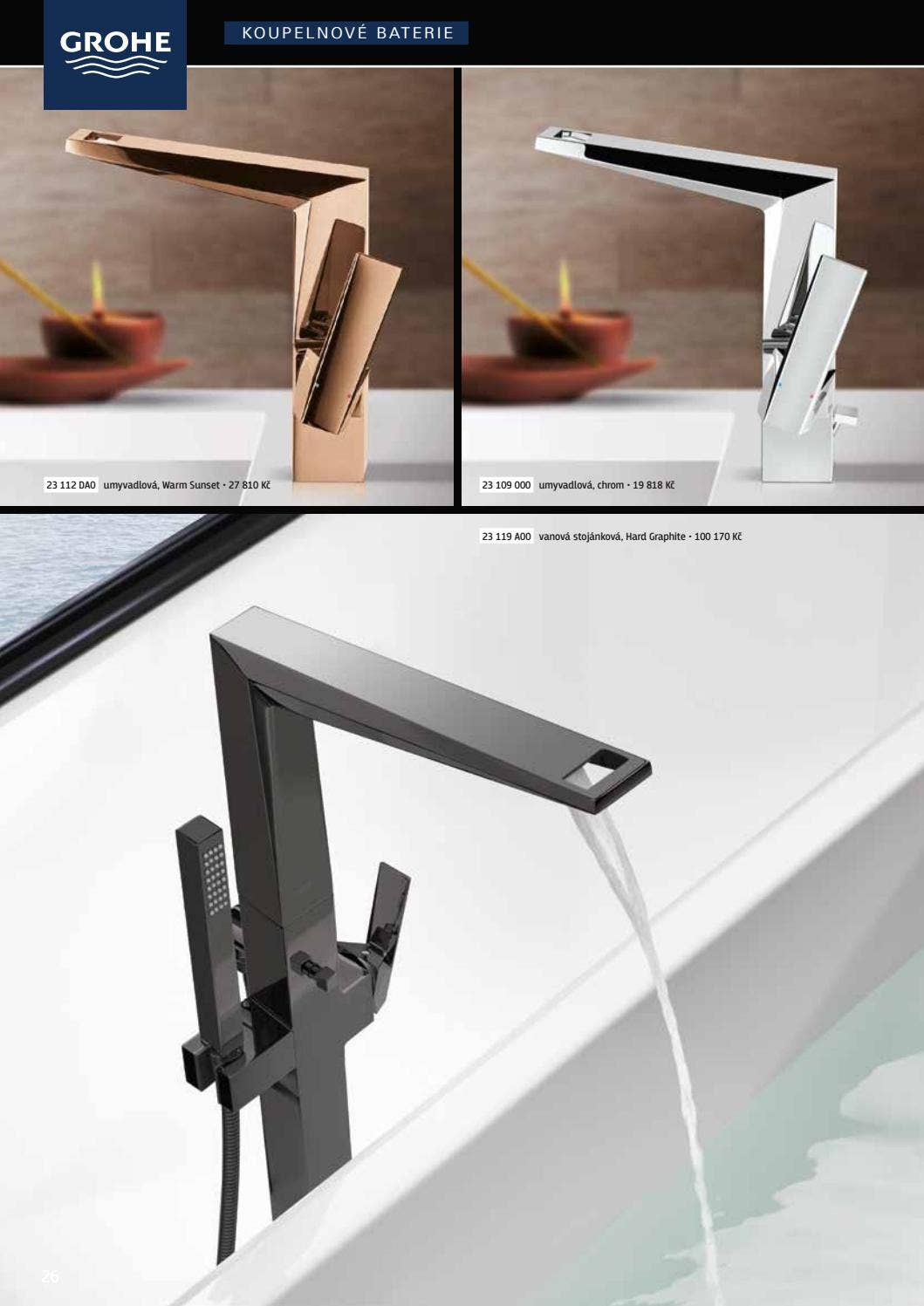 Grohe 2018 - katalog s ceníkem by PANKREA s.r.o. - Issuu