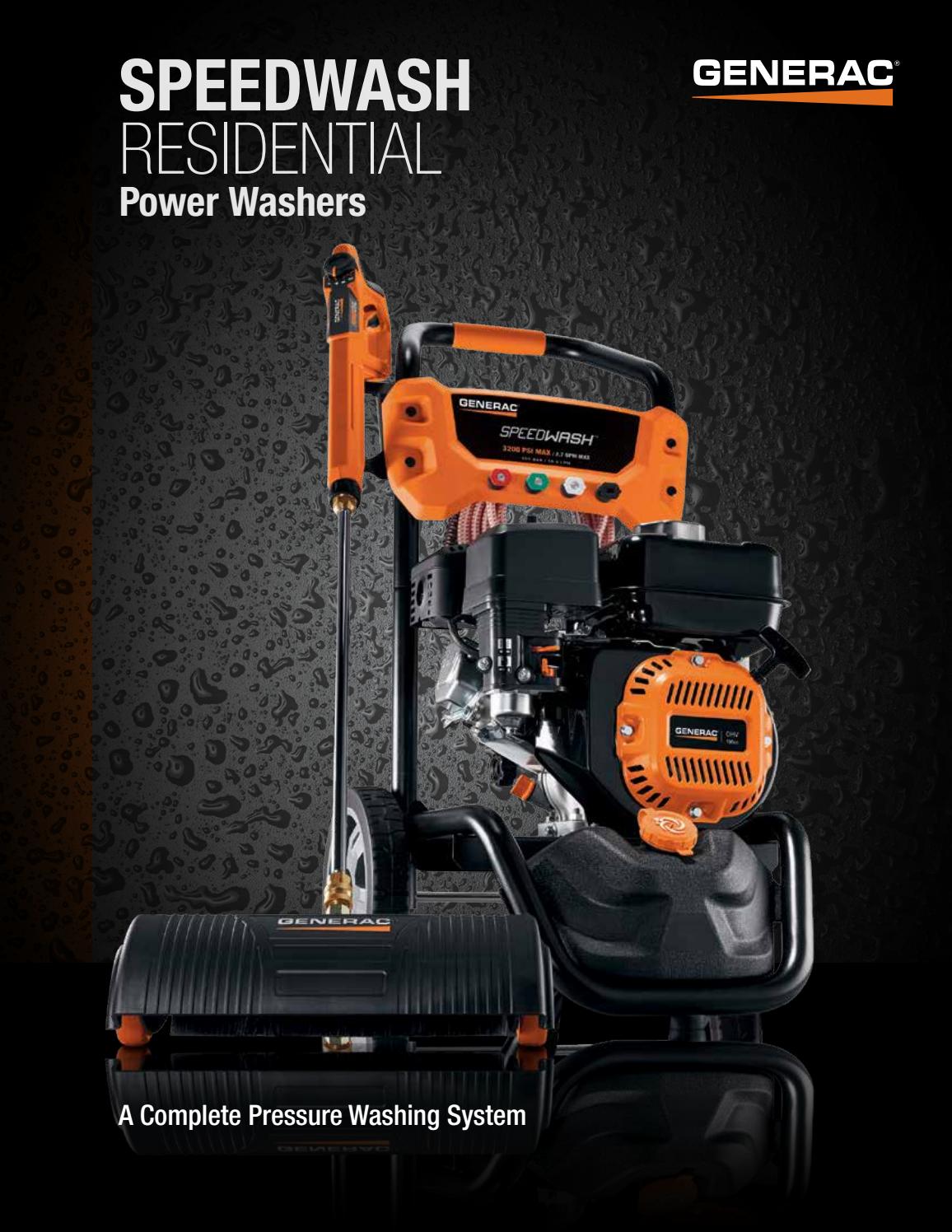Generac Speedwash Residential by Ram Tool Construction Supply Co. - Issuu