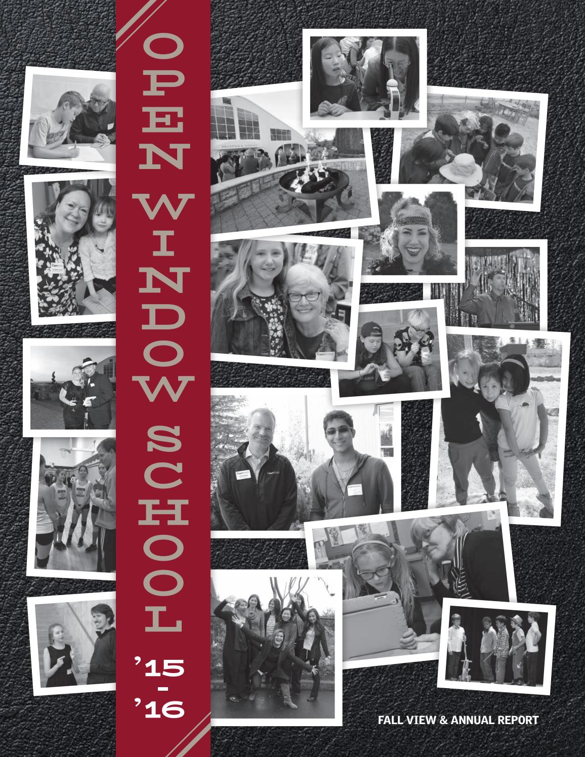 The View, Fall 2016 by Open Window School - Issuu