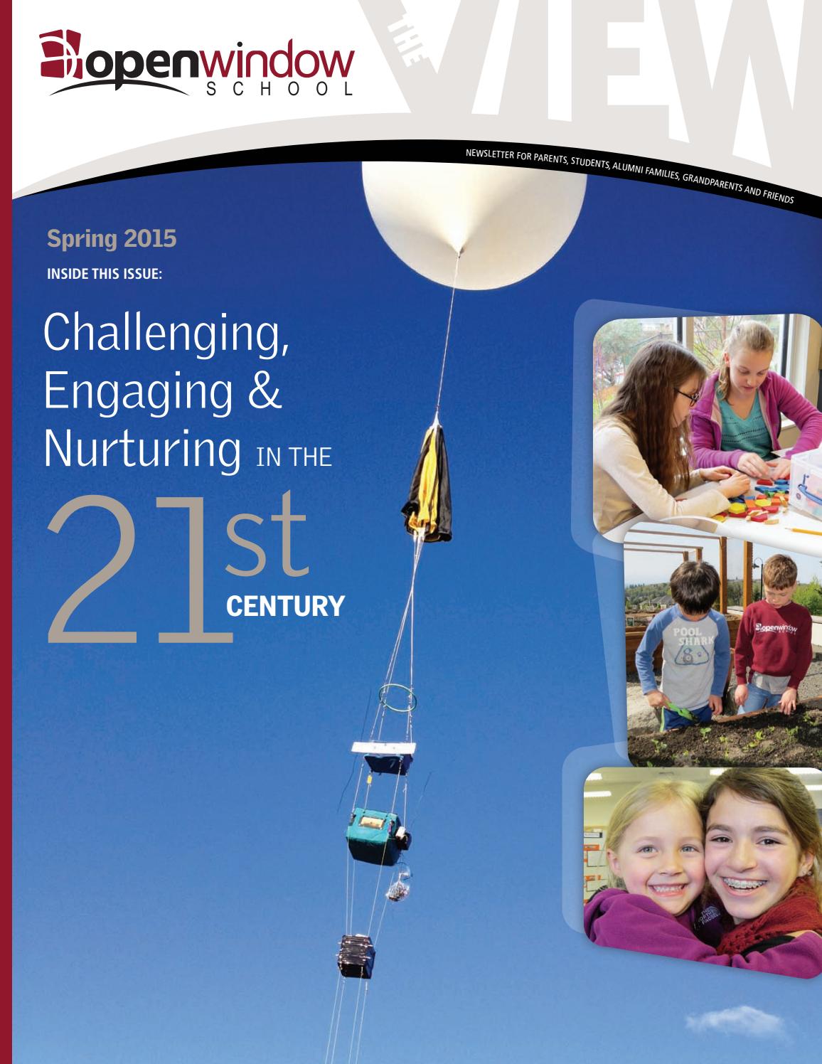 The View, Spring 2015 by Open Window School - Issuu