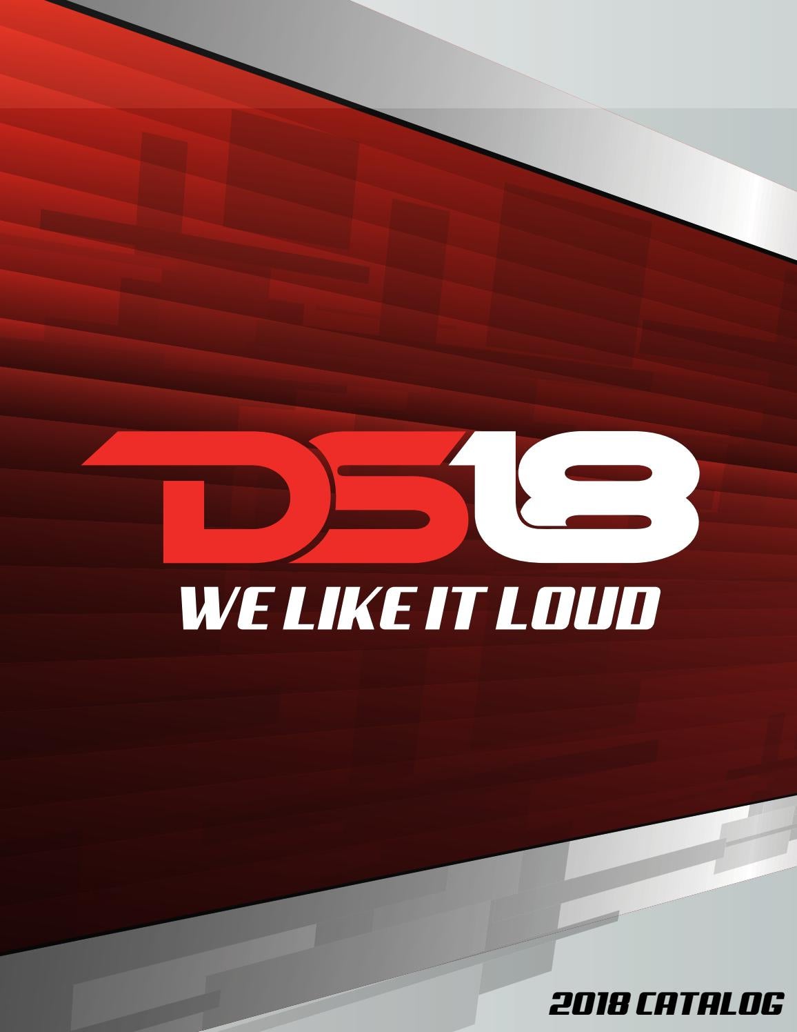 DS18 2018 catalog hydro by DS18 - Issuu