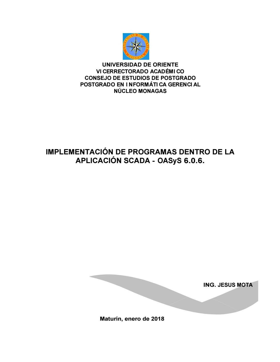 Programas en scada oasys by jlmota23 - Issuu