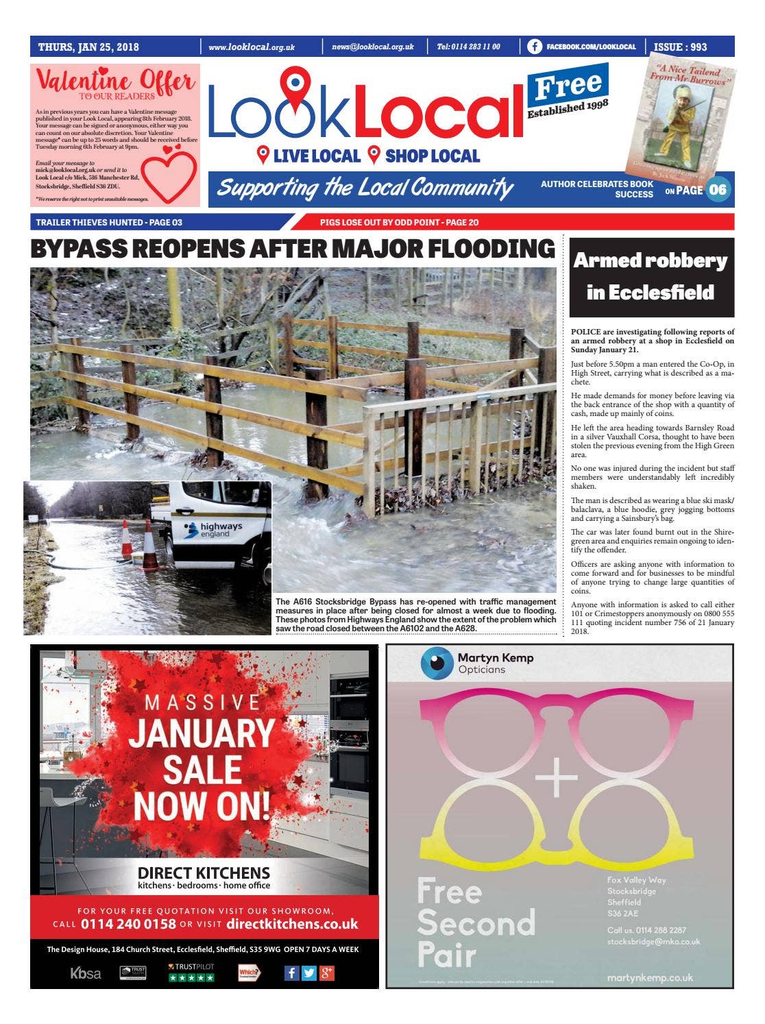 Issue 993 Thursday 25 January 2018 by Look Local Newspaper - Issuu