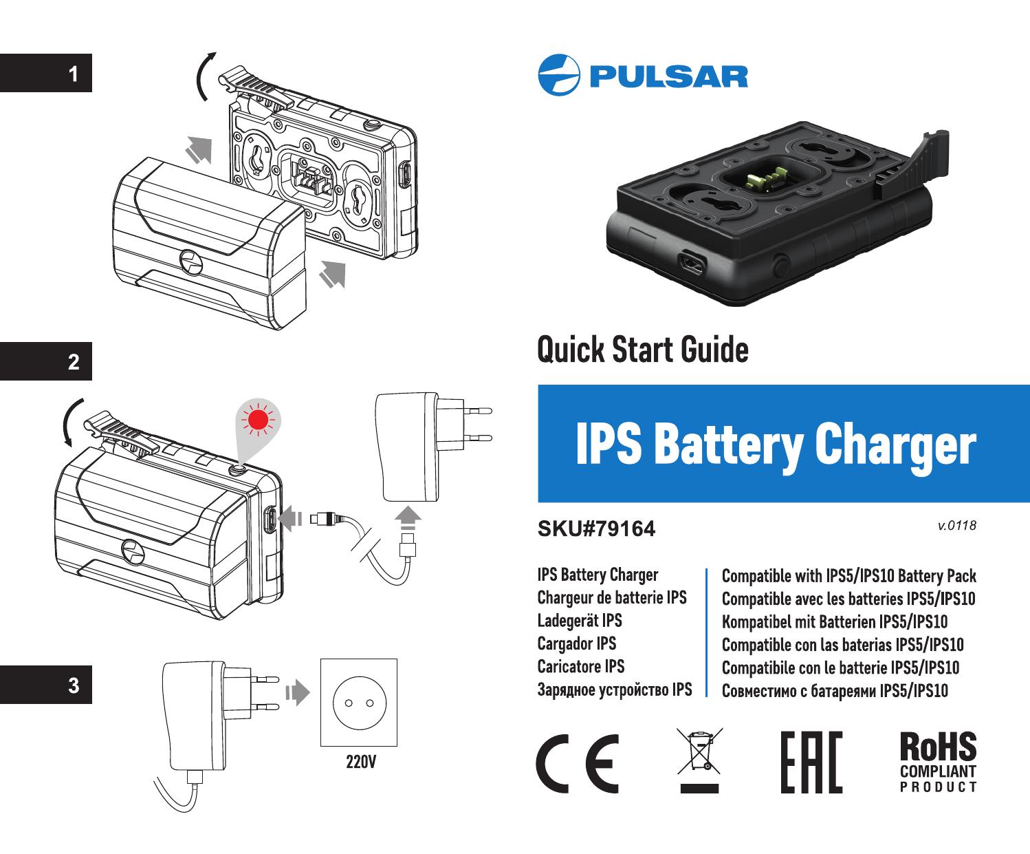 Quick guide IPS battery charger by Yukon Advanced Optics Worldwide - Issuu