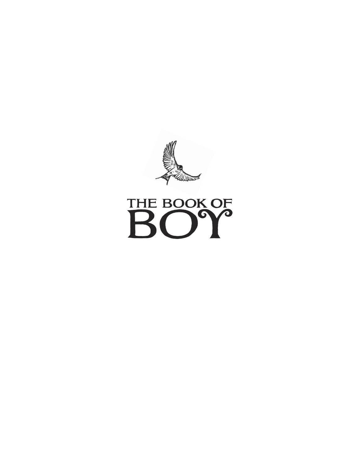 The Book of Boy by HarperCollins Children's Books - Issuu