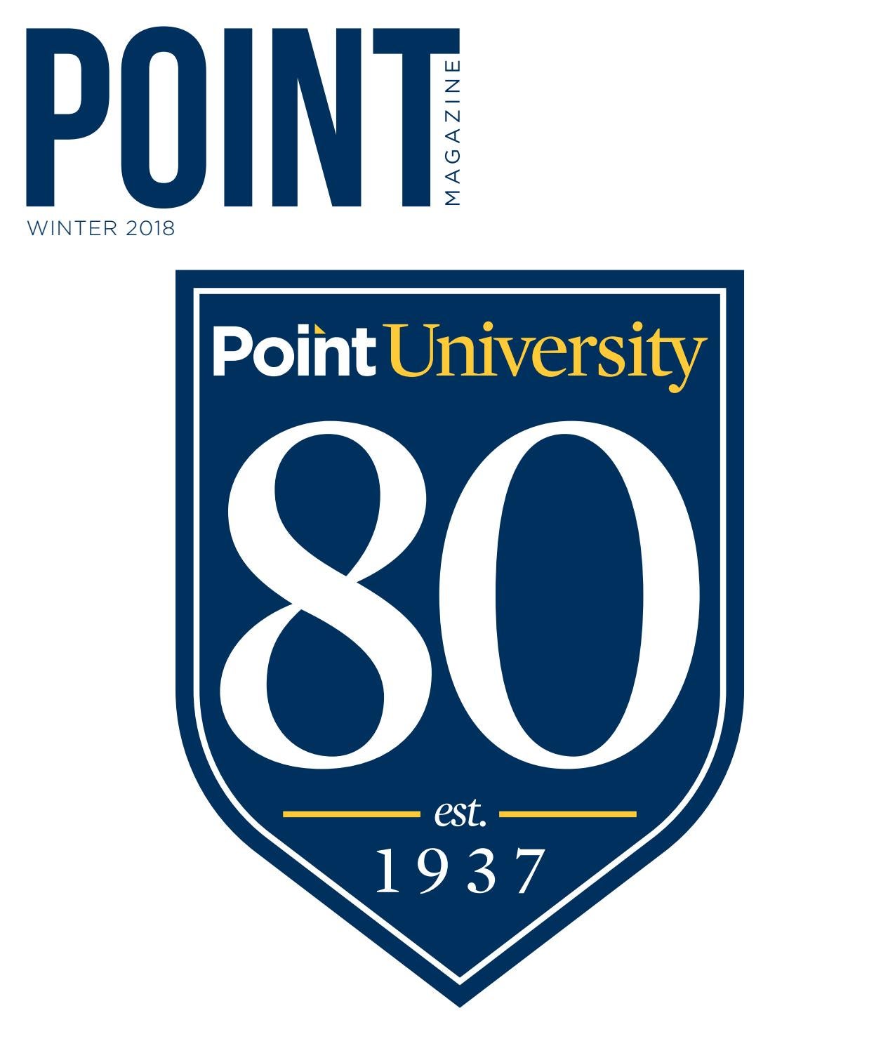 Point Magazine Winter 2018 by Point University - Issuu