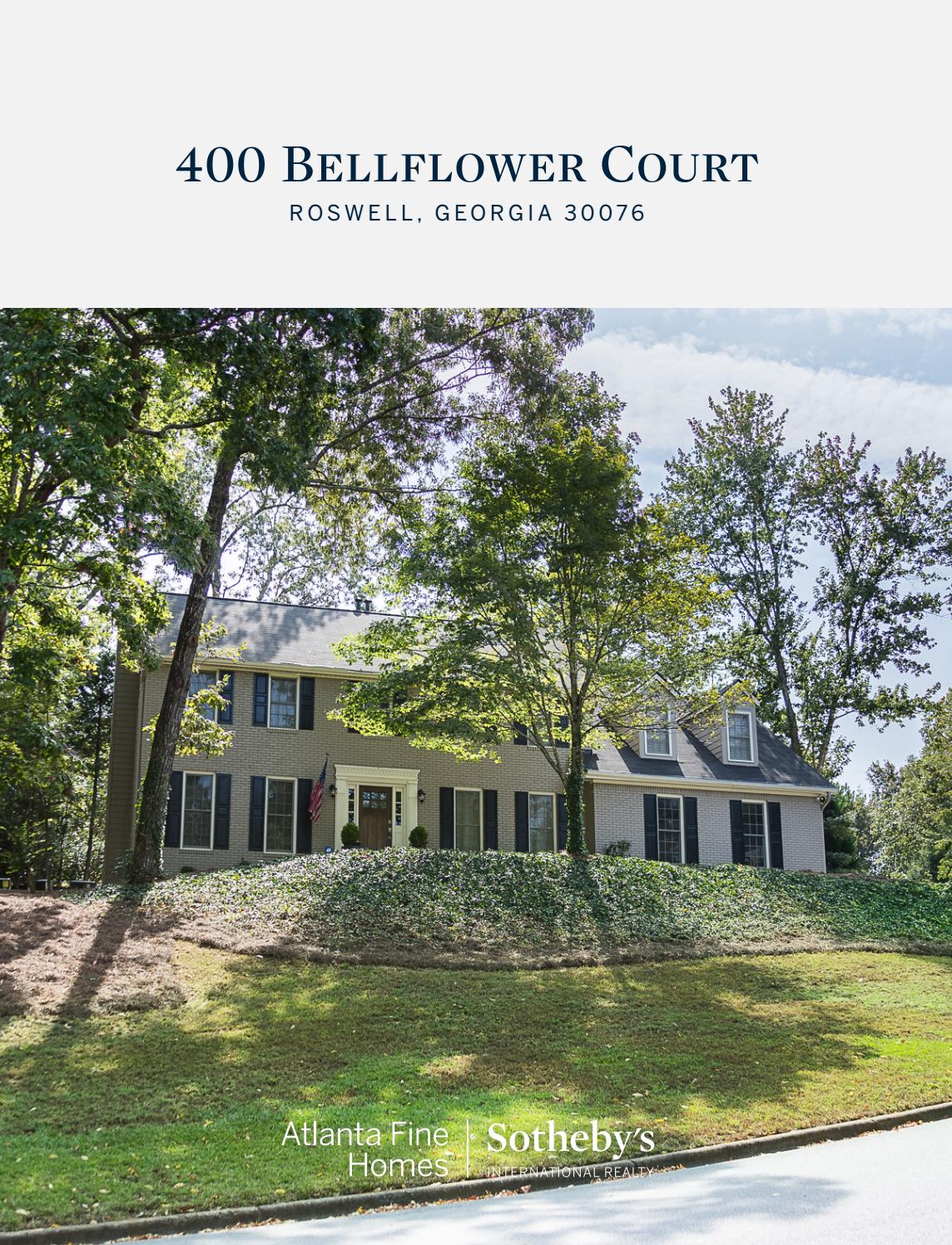 LIVE Exceptional | 400 Bellflower Court by Atlanta Fine Homes Sotheby's ...