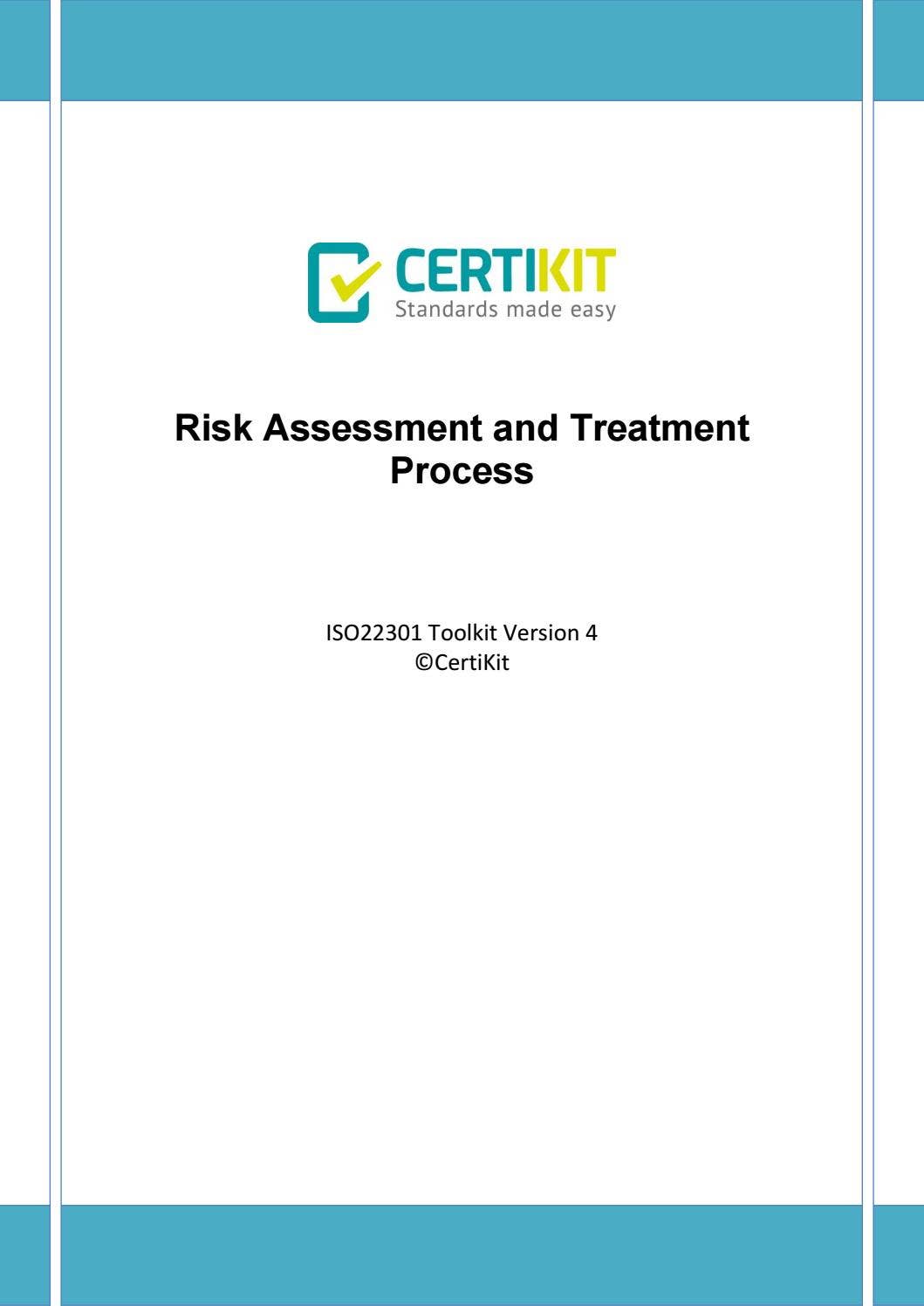 Bcms doc 08 3 risk assessment and treatment process by CertiKit Limited ...