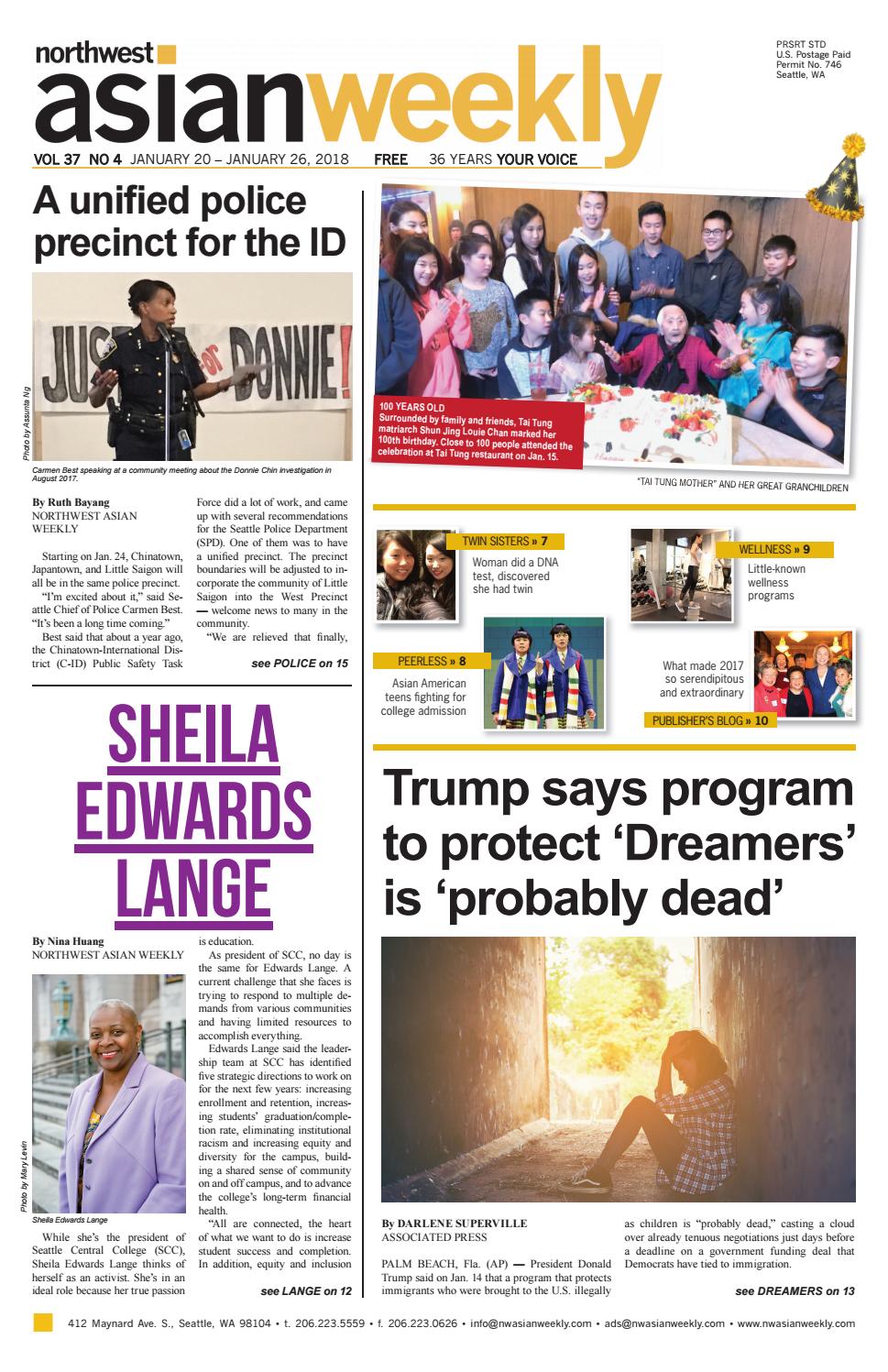 VOL 37 NO 4 | JANUARY 20 – JANUARY 26, 2018 by Northwest Asian Weekly ...