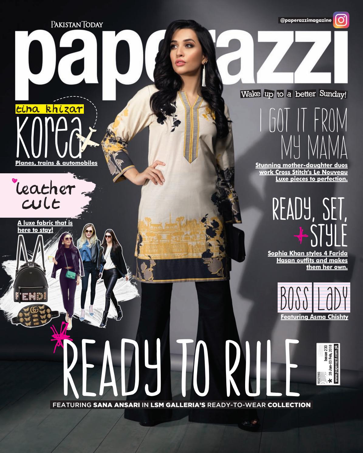 Pakistan today paperazzi issue 230 jan 28th, 2018 cover lsm by Pakistan ...