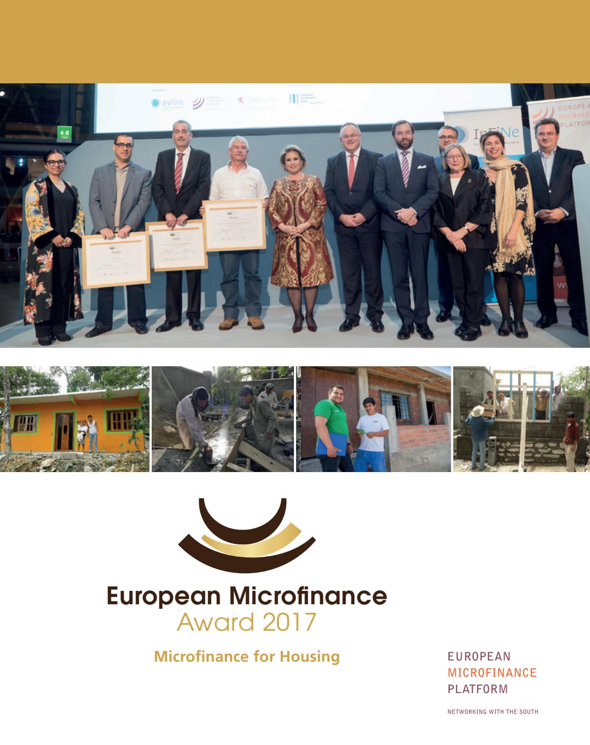 European Microfinance Award 2017 Brochure by European Microfinance ...