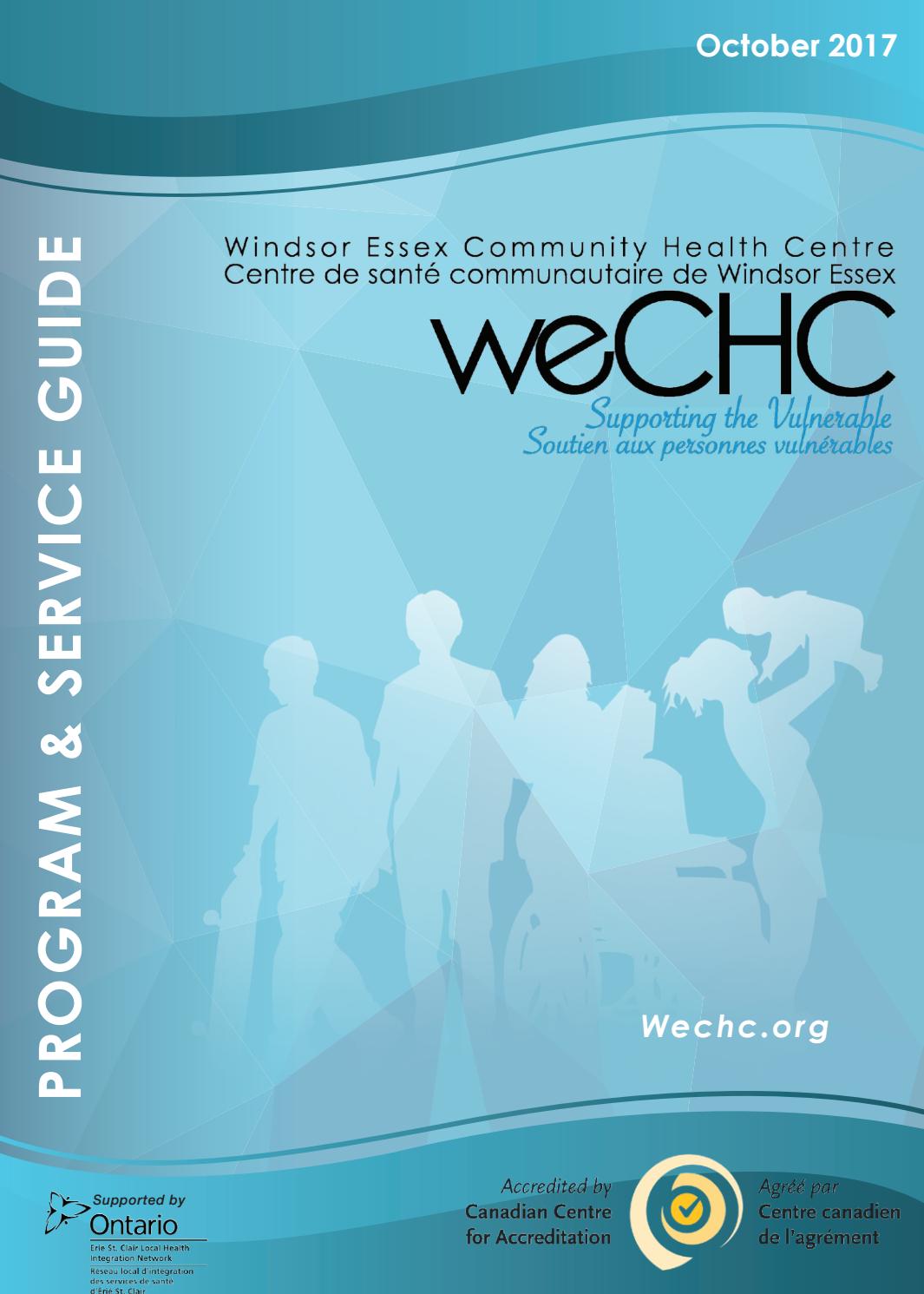 Windsor Essex Community Health Centre Program & Service Guide by Willow ...