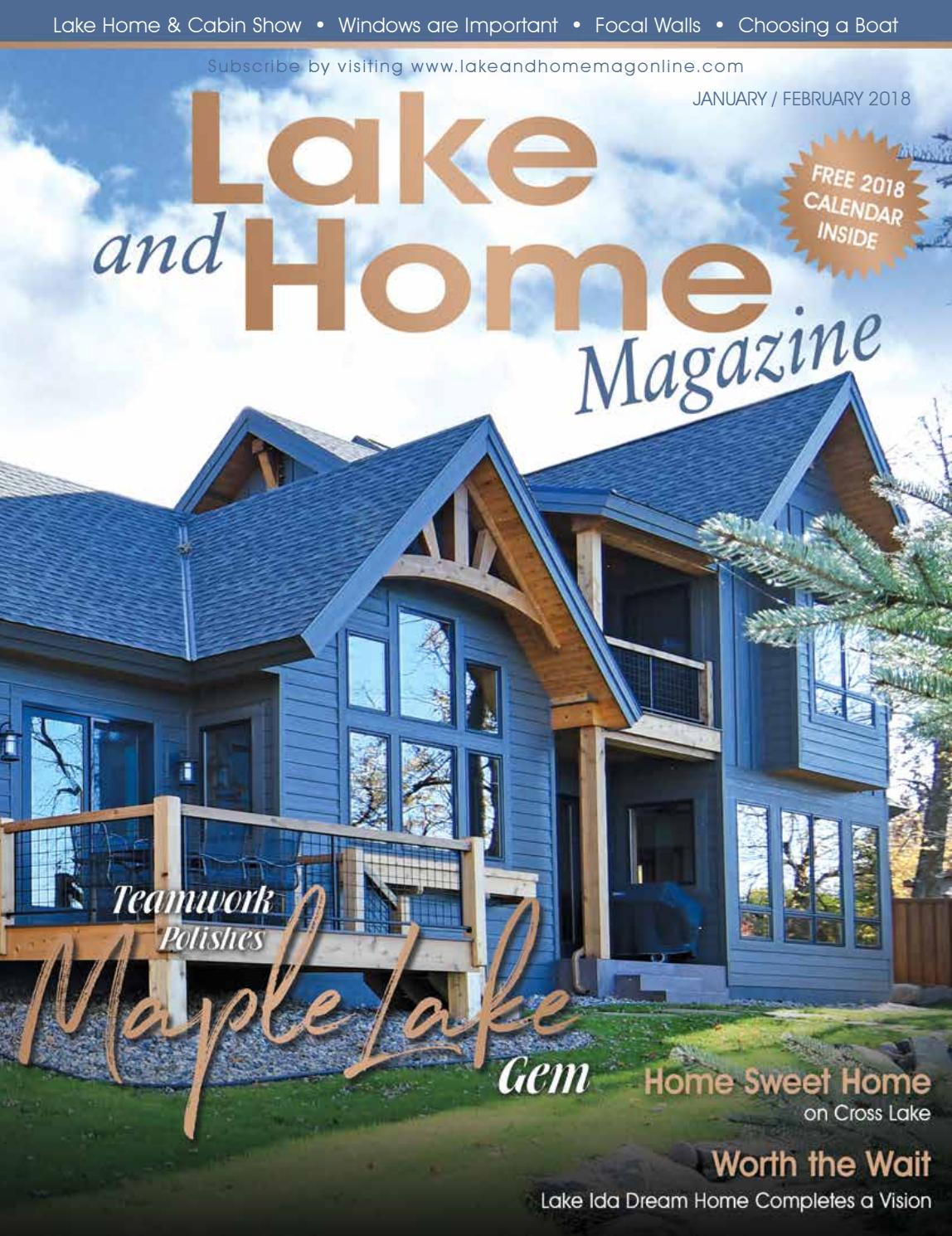Lake&Home Magazine Jan/Feb '18 by Lake & Home Magazine | Area Woman ...