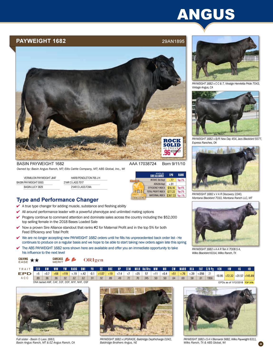 2018 Beef Sire Directory by ABS Global, Inc. - Issuu