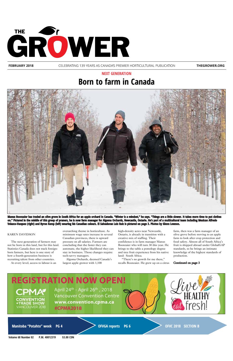 The Grower February 2018 by The Grower - Issuu