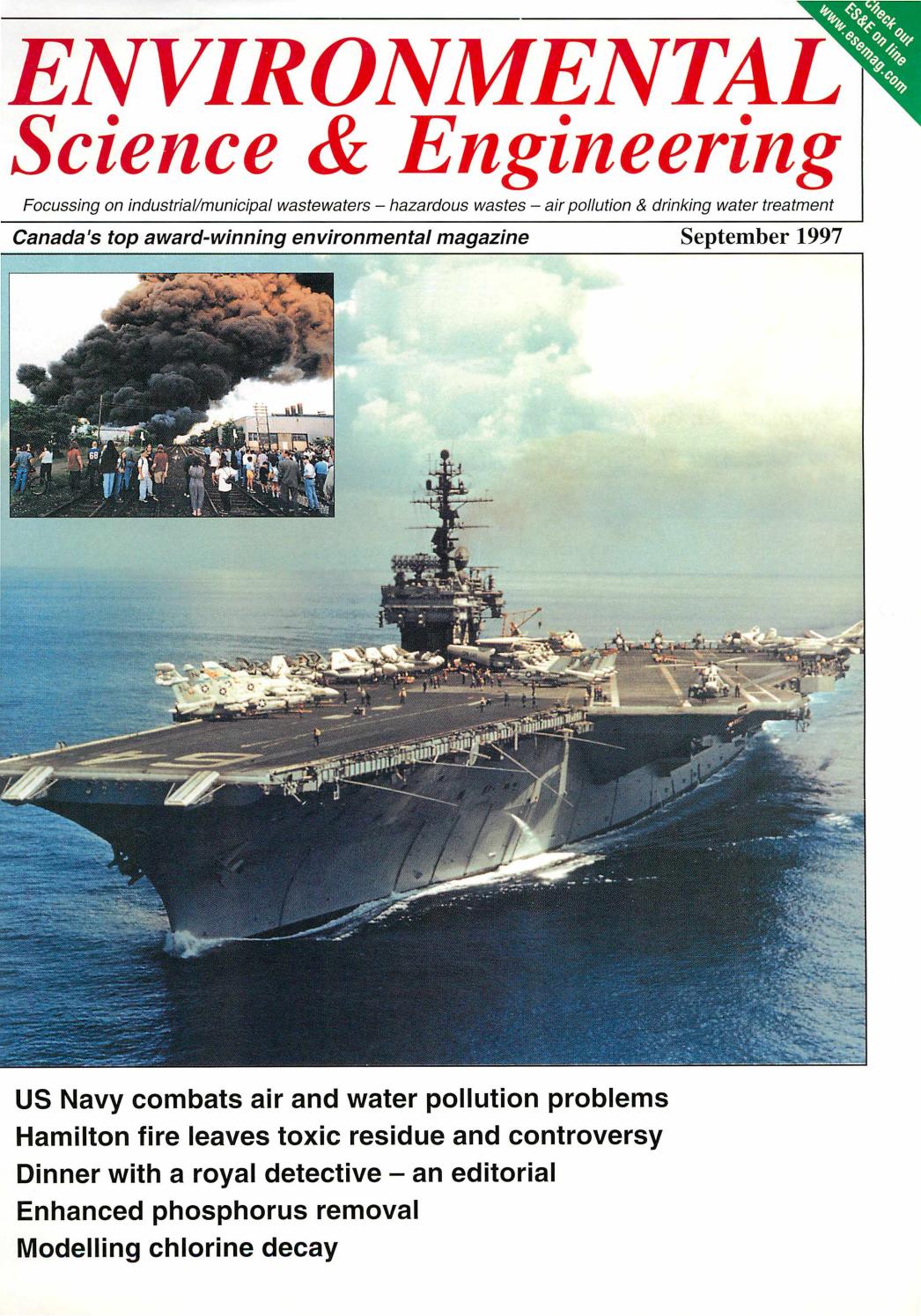 Environmental Science & Engineering Magazine (ESEMAG) September 1997 by ...