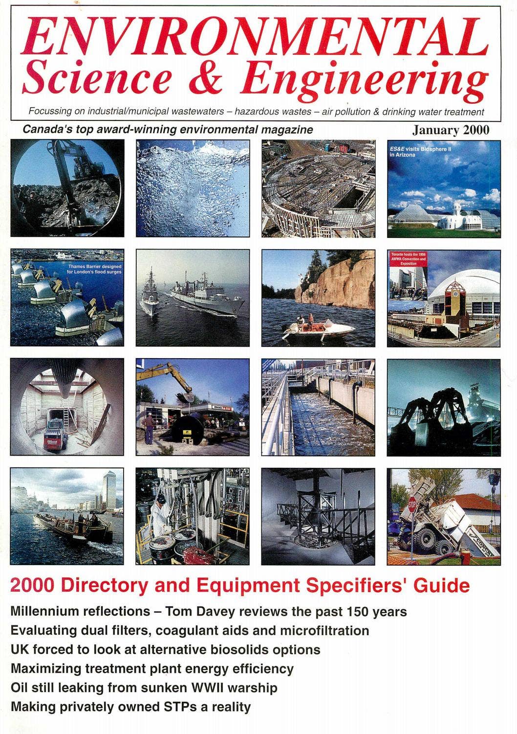Environmental Science & Engineering Magazine (ESEMAG) January 2000 by ...