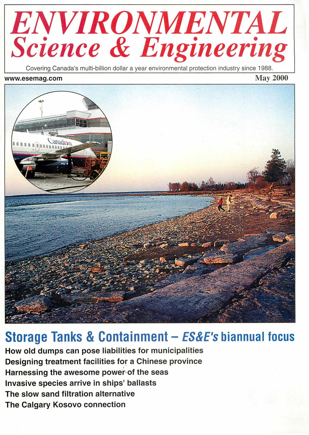 Environmental Science & Engineering Magazine (ESEMAG) May 2000 by ...